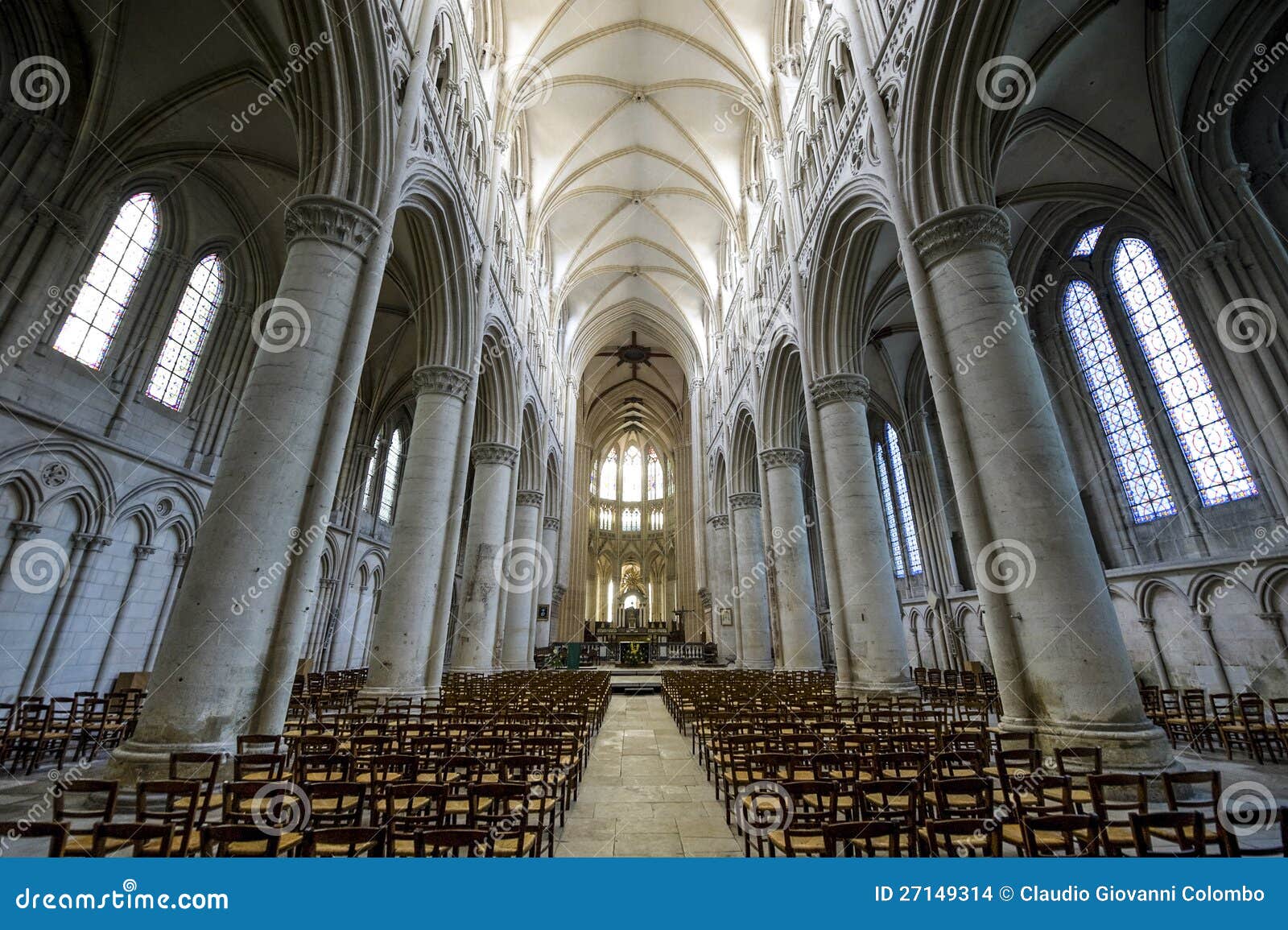 Cathedral of Sees stock photo. Image of gothic, french - 27149314