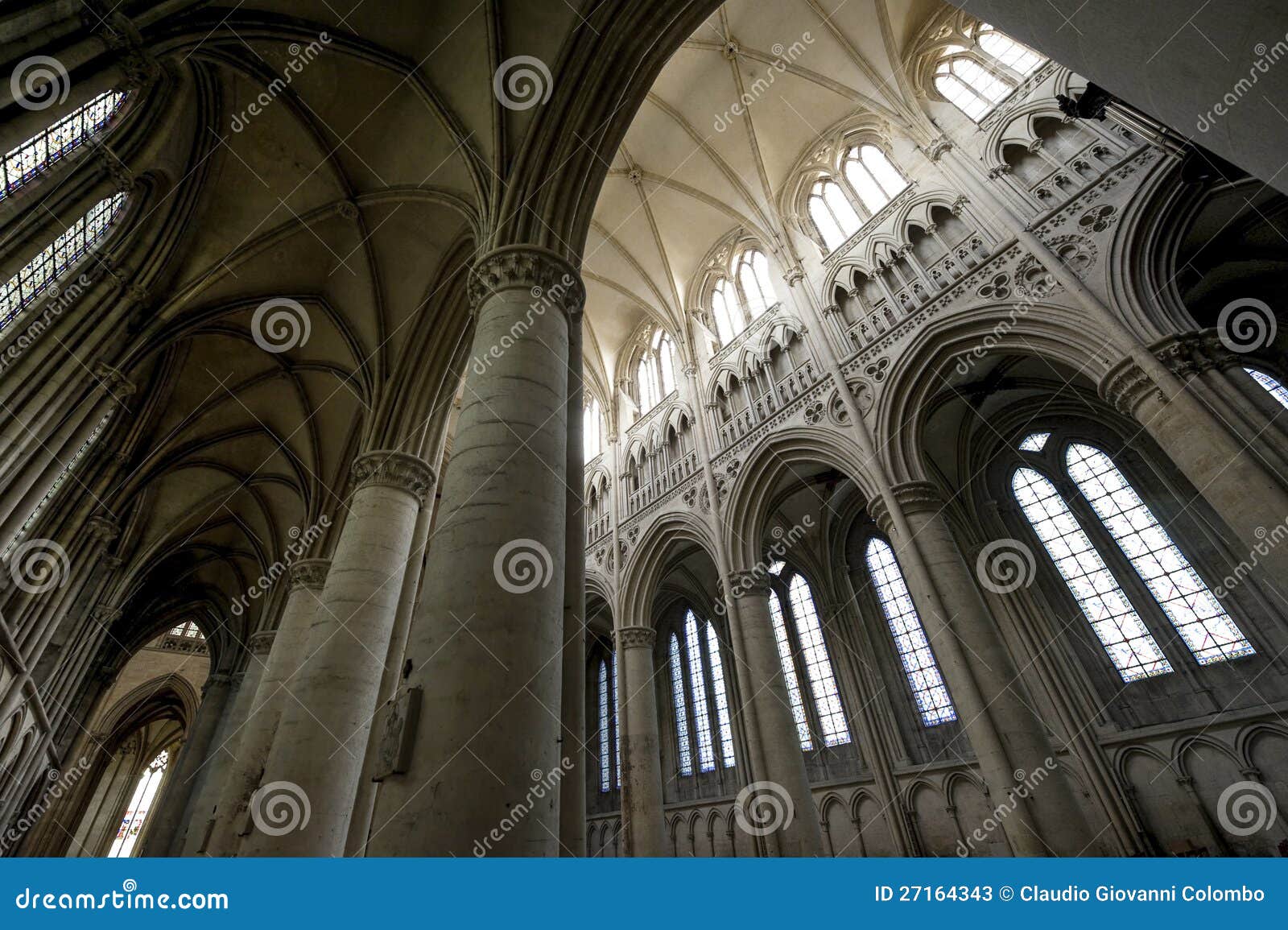 Cathedral of Sees stock image. Image of horizontal, catholic - 27164343