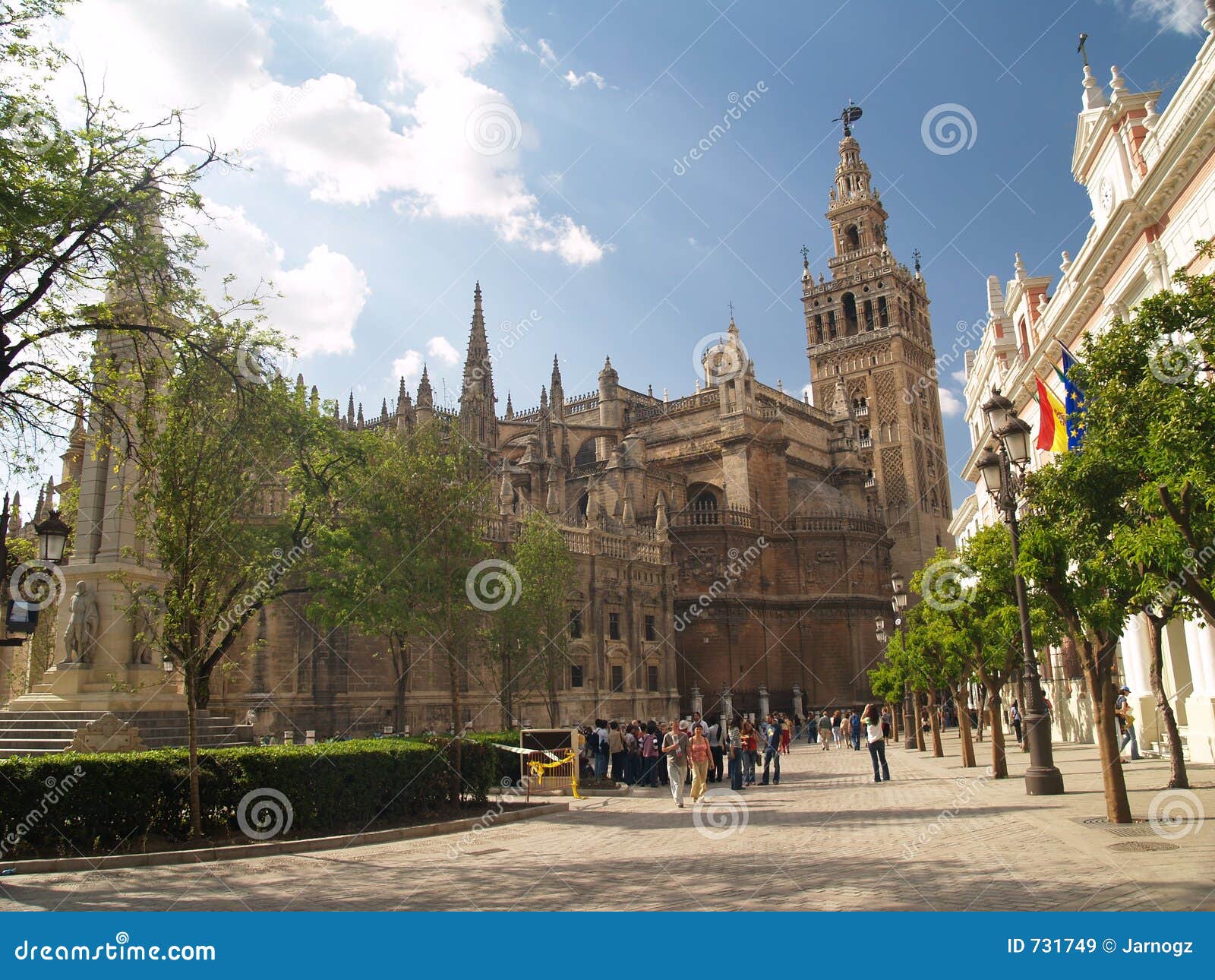 Seville, Spain - 10 February 2020 : Black And White Photography Of ...