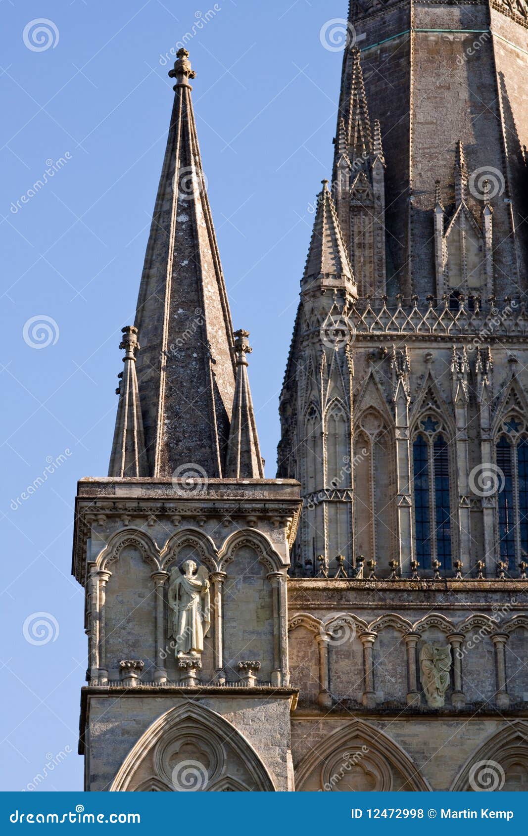 Cathedral Spires stock photo. Image of cathedral, detail - 12472998