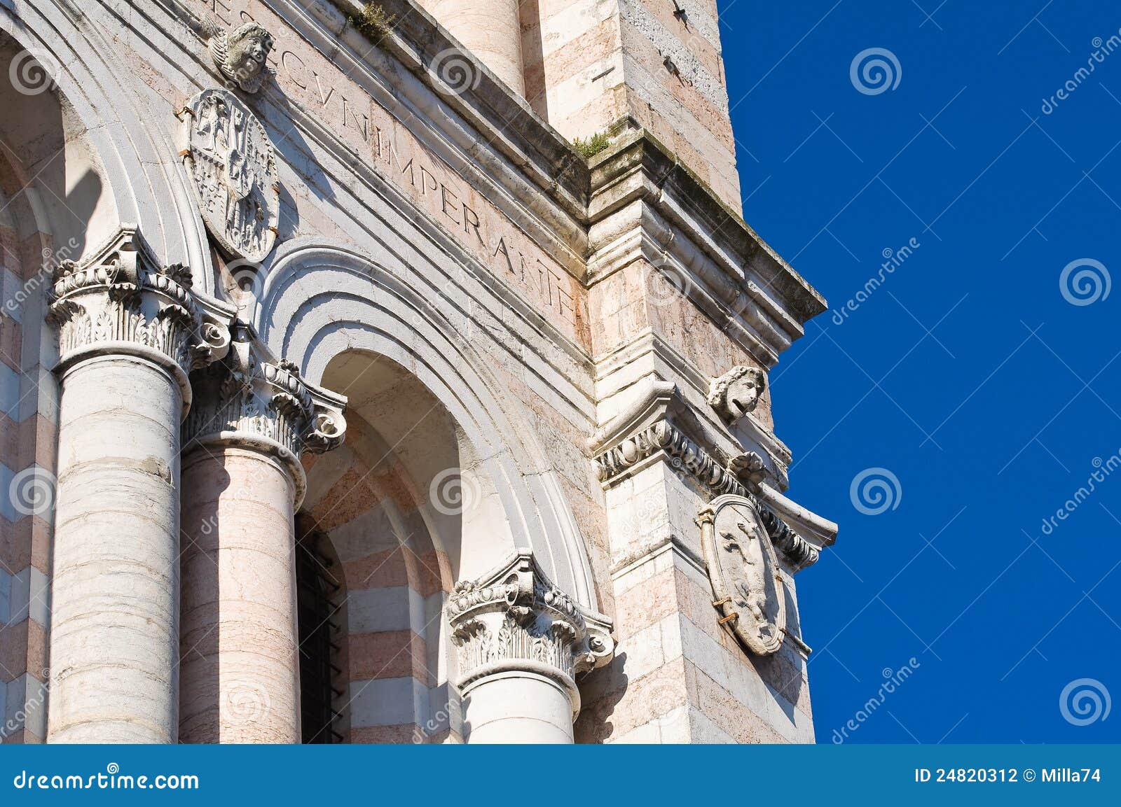 Cathedral of St. George. Ferrara. Emilia-Romagna. Stock Photo - Image ...