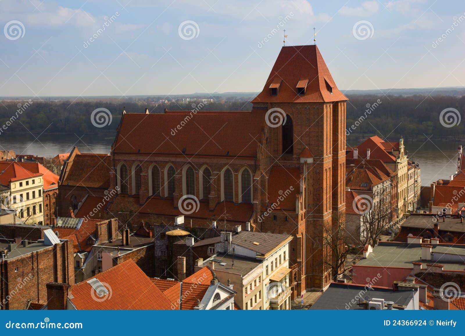 Cathedral of St John, Torun, Poland Stock Photo - Image of european ...