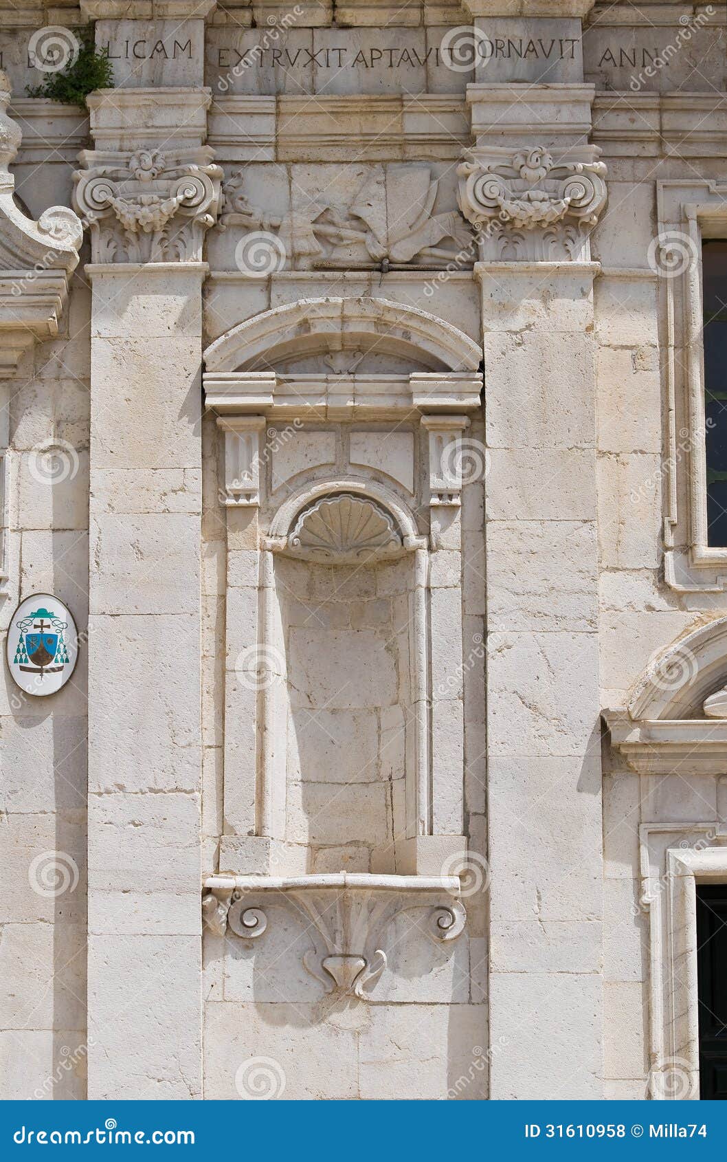 Cathedral of St. Maria Assunta. Melfi. Basilicata. Italy. Stock Photo ...