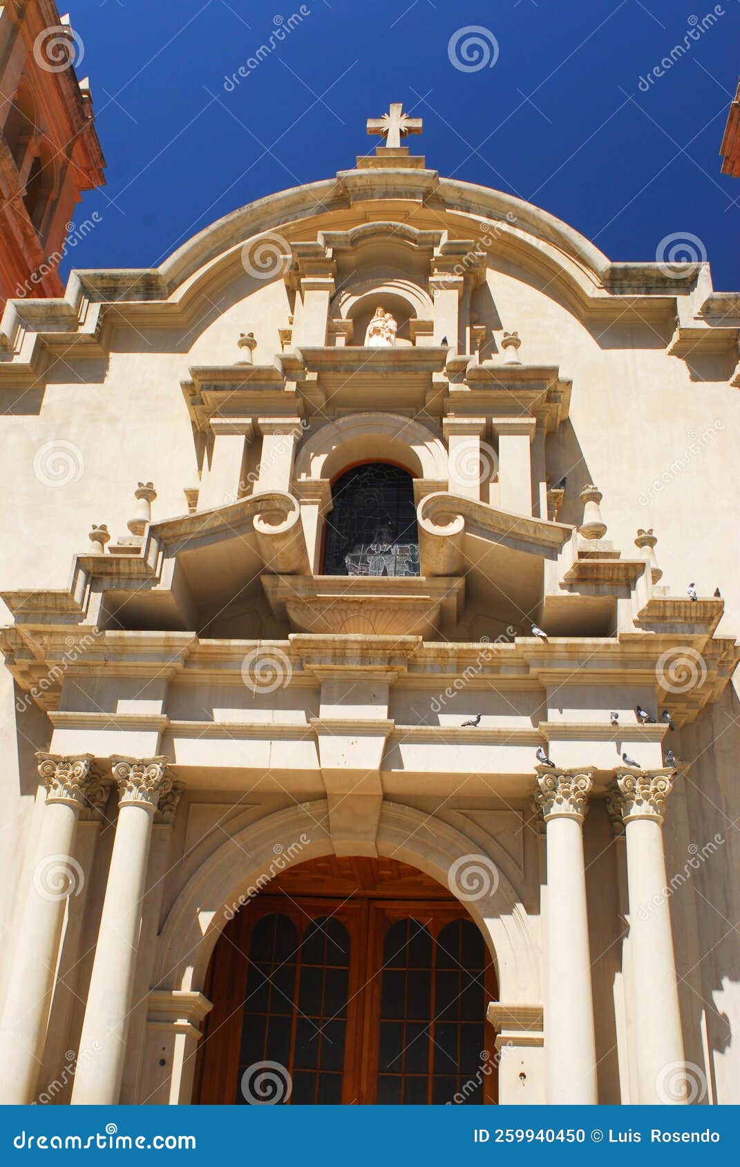 Cathedral of Tarma - Peru stock photo. Image of beautiful - 259940450