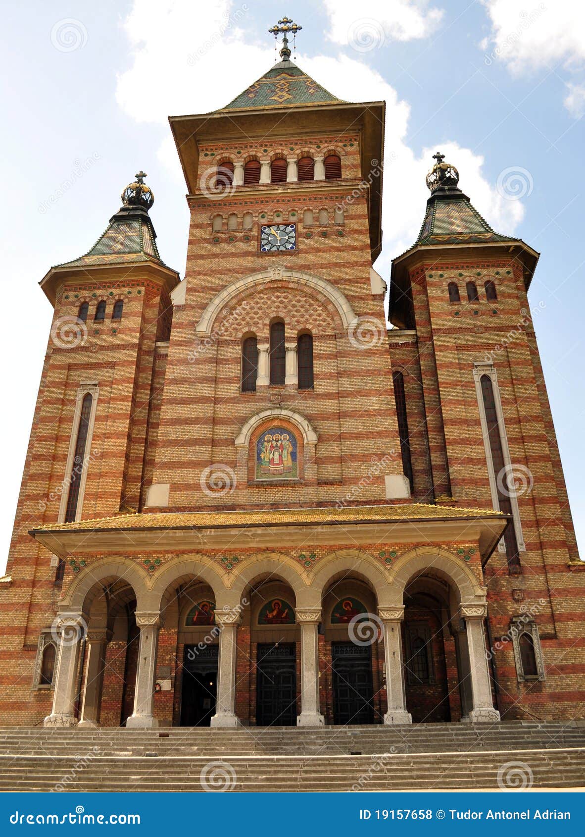 Cathedral Timisoara stock photo. Image of romania, holy - 19157658