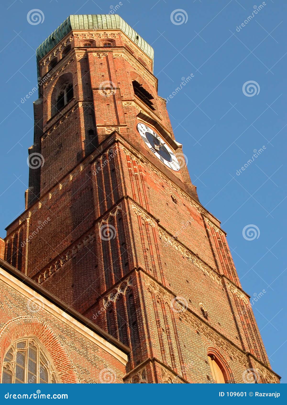 Cathedral tower stock image. Image of tourism, church, tradition - 109601