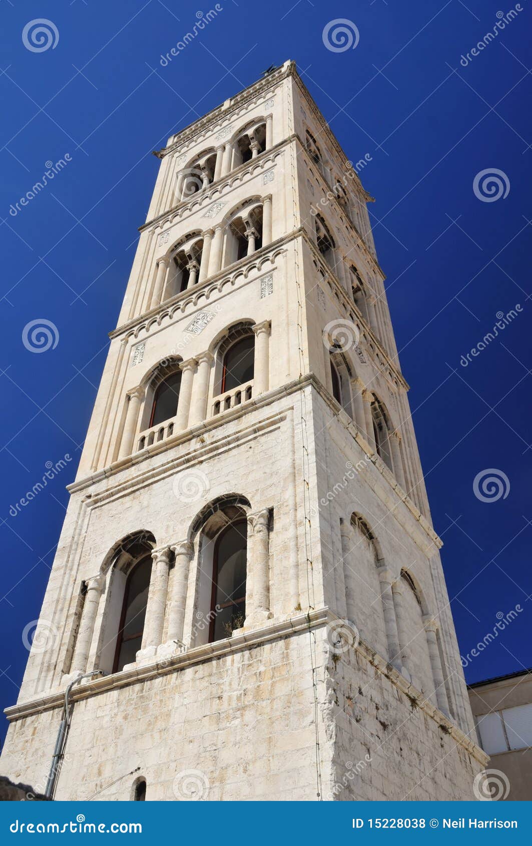 Cathedral Tower stock photo. Image of roman, church, tower - 15228038