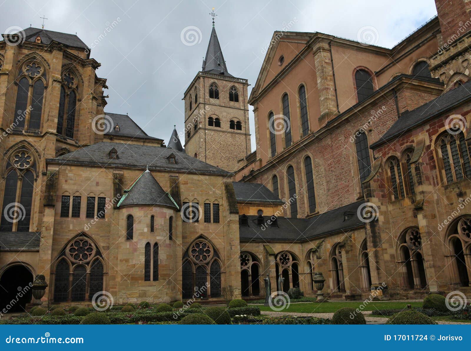 Cathedral of Trier stock photo. Image of germany, architecture - 17011724