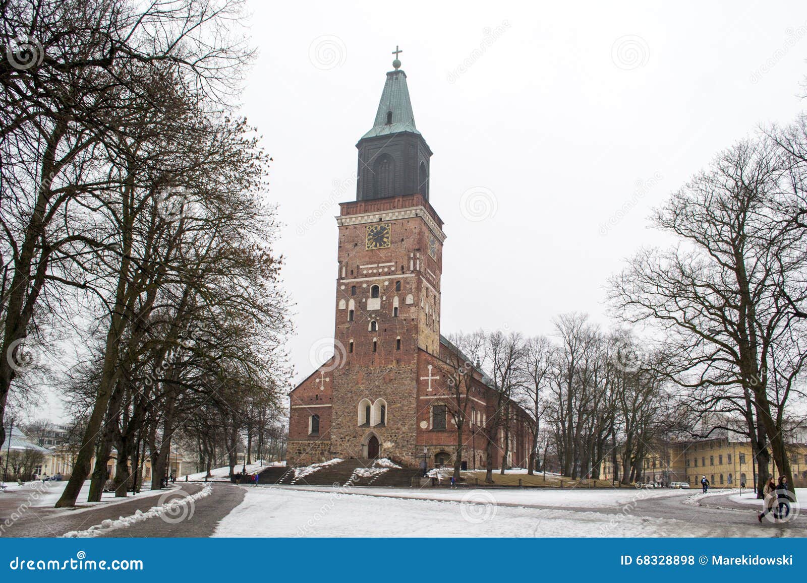 Cathedral of Turku, Finland Stock Photo - Image of church, place: 68328898