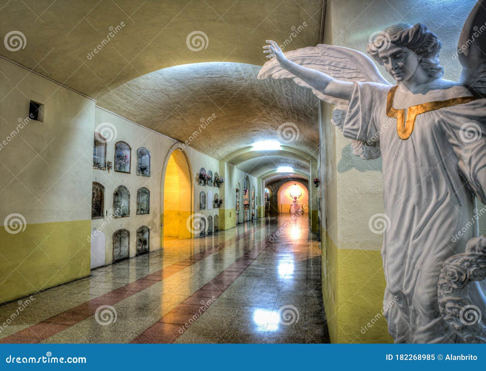 Cathedral Underground Crypts, Cuenca. Editorial Image - Image of hall ...