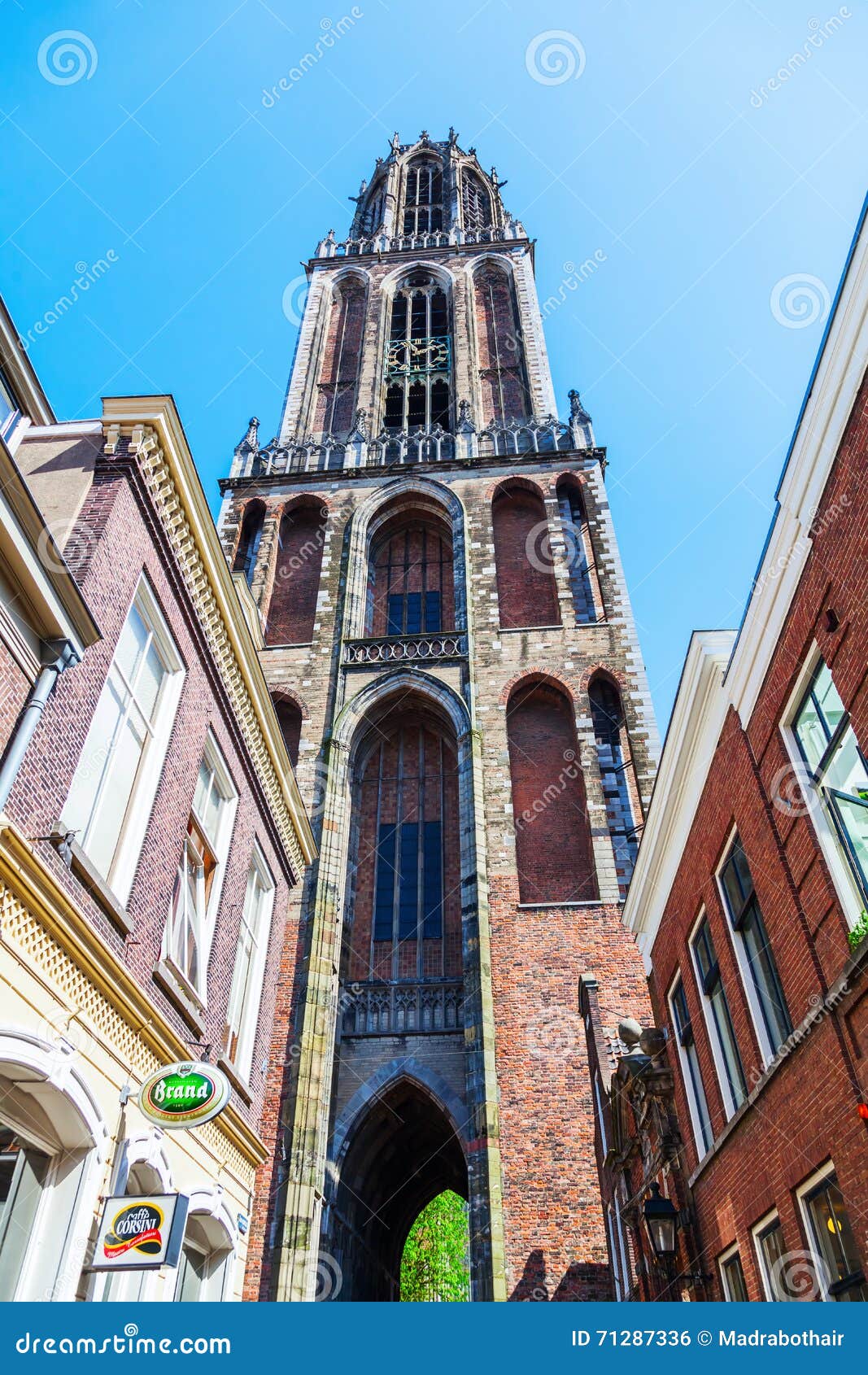 Cathedral in Utrecht, Netherlands Editorial Photo - Image of historical ...