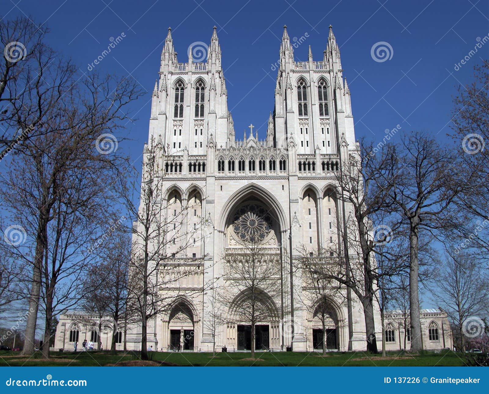Washington National Cathedral - Stairs And Archway Stock Photography ...