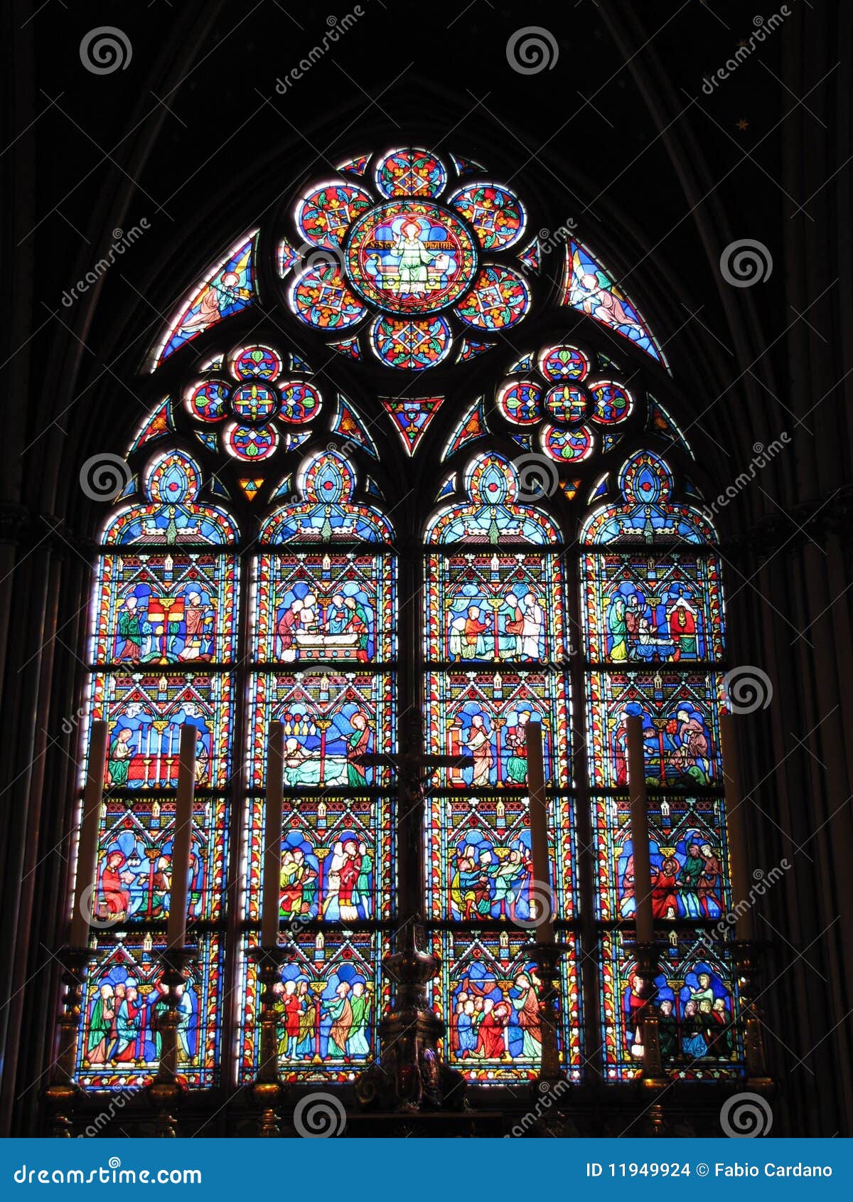 Cathedral Window Stock Images - Image: 11949924