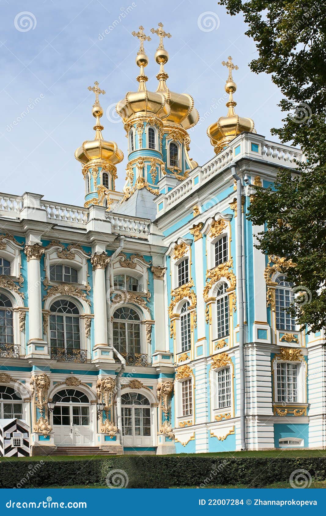 Catherine Palace stock photo. Image of history, landmark - 22007284