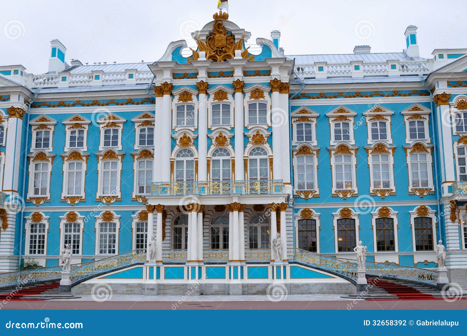 Catherine Palace stock photo. Image of saint, architectural - 32658392
