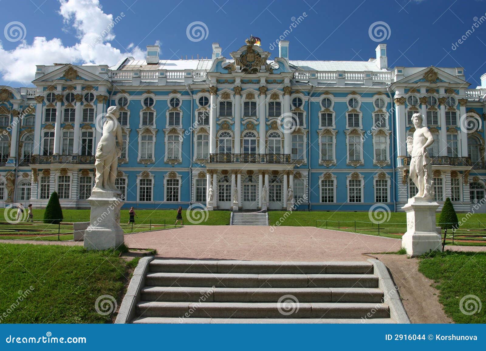 The Catherine Palace Was The Rococo Summer Pavilion Editorial Image ...