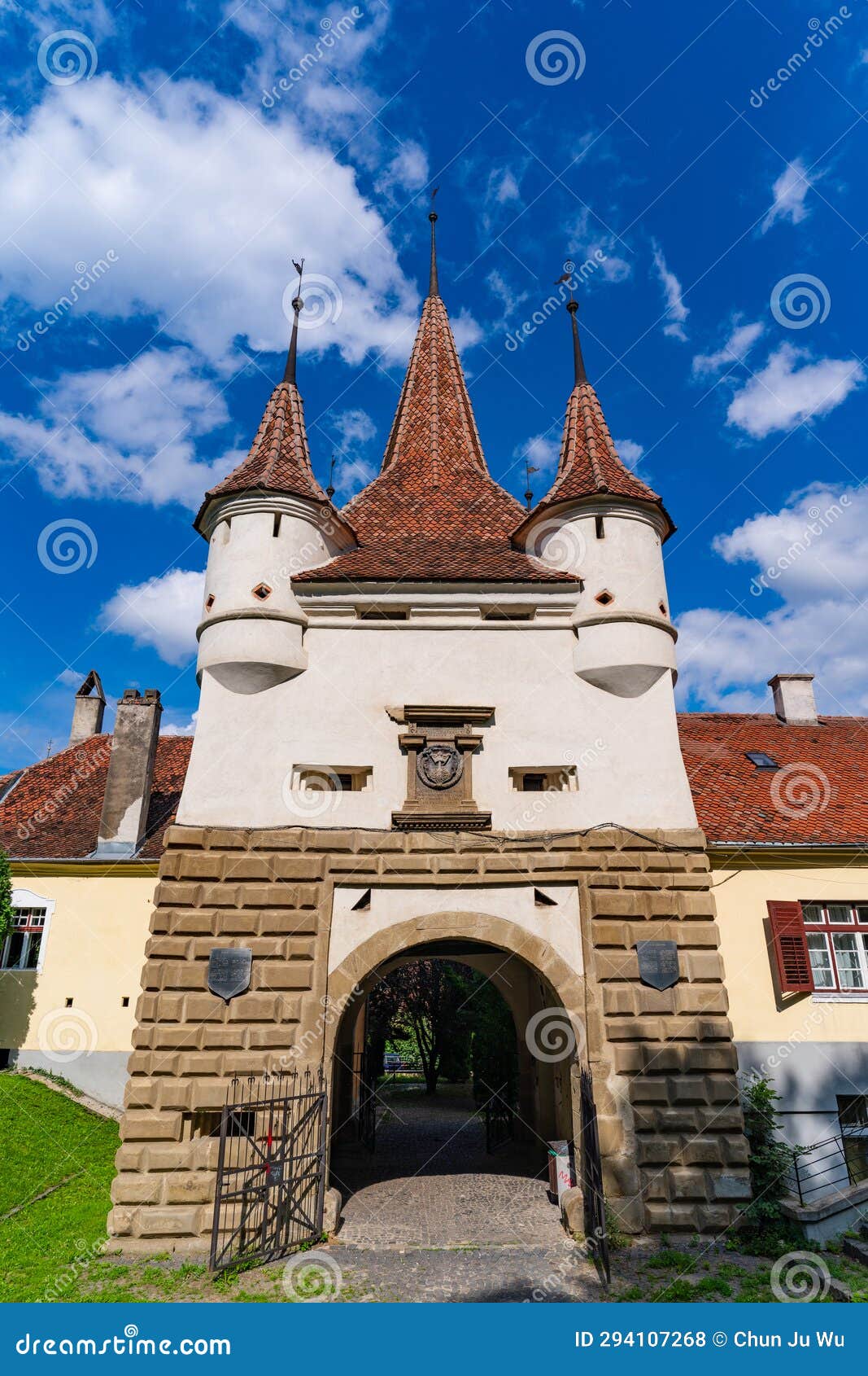 Catherine S Gate in Brasov, Transylvania, Romania Stock Photo - Image ...