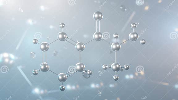 Cathinone Molecular Structure, 3d Model Molecule, Benzoylethanamine ...