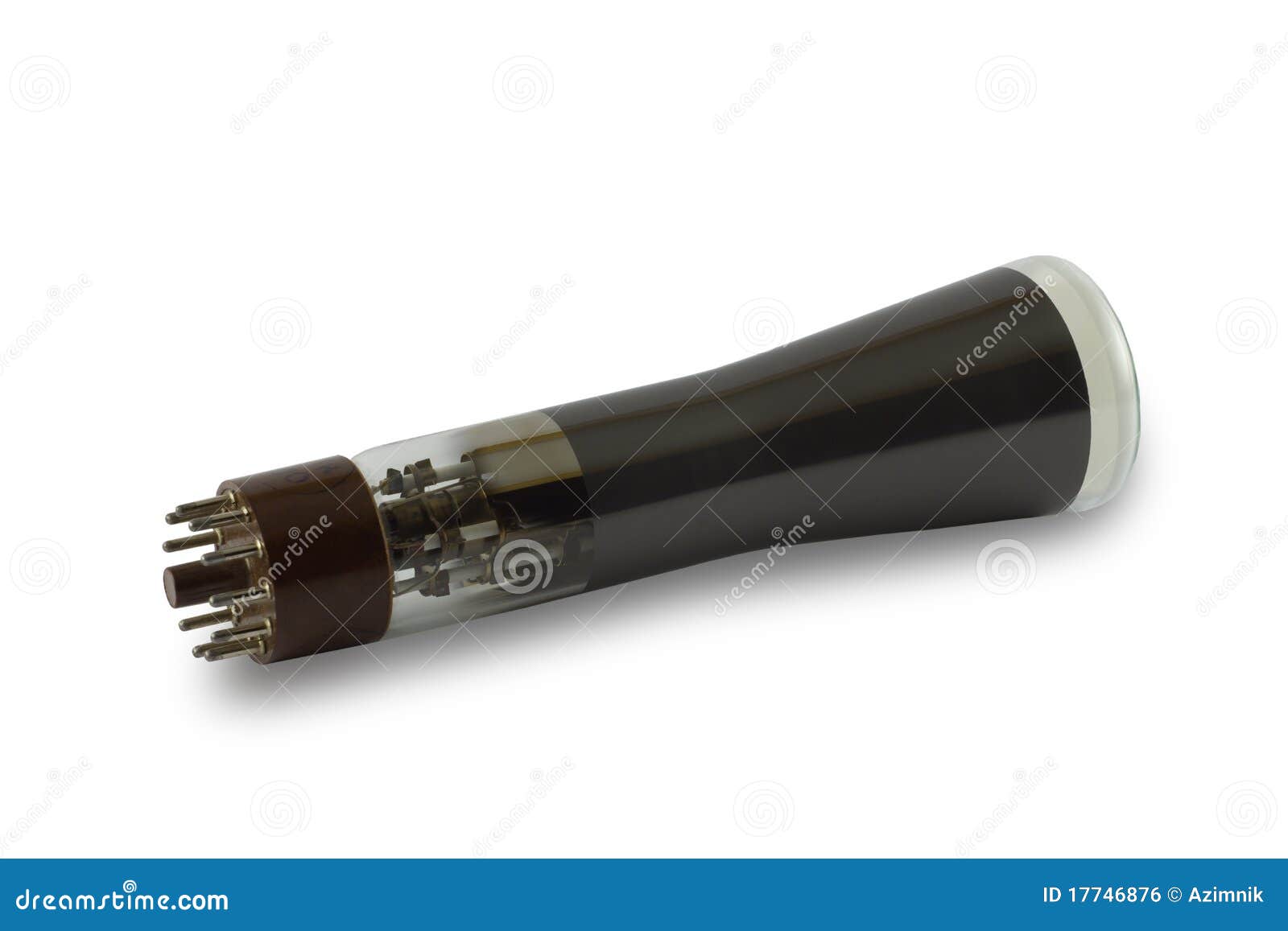Cathode-ray tube stock photo. Image of physucs, isolated - 17746876