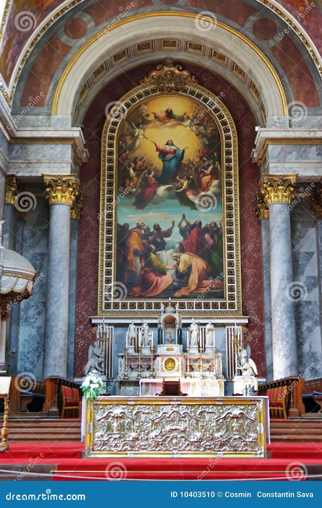 Catholic Altar Stock Photo - Image: 10403510