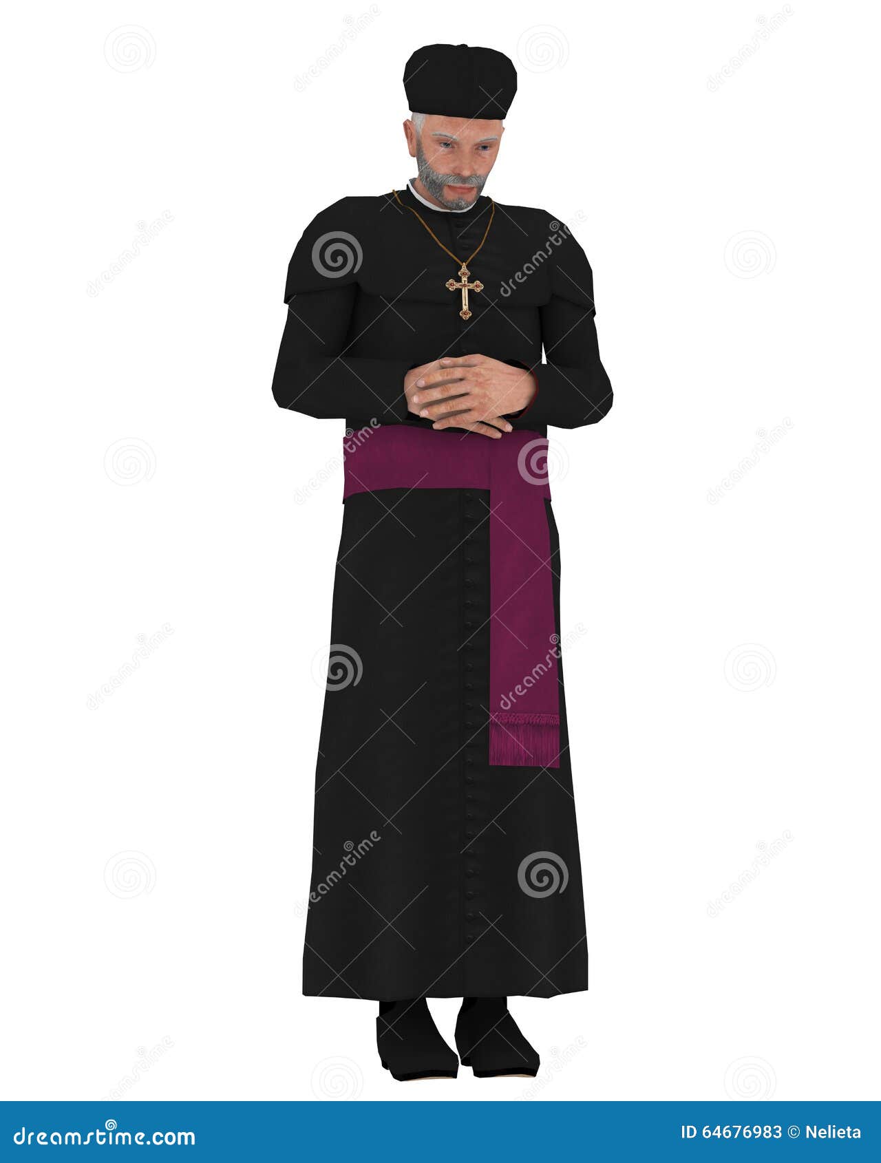 Catholic Cardinal Stock Illustration | CartoonDealer.com #64676983