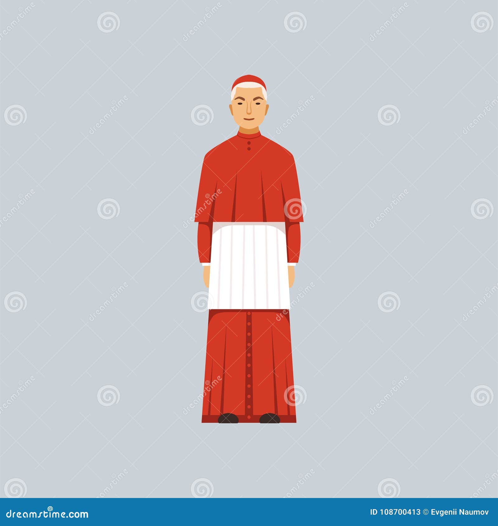 Catholic Cardinal Stock Illustration | CartoonDealer.com #64676983