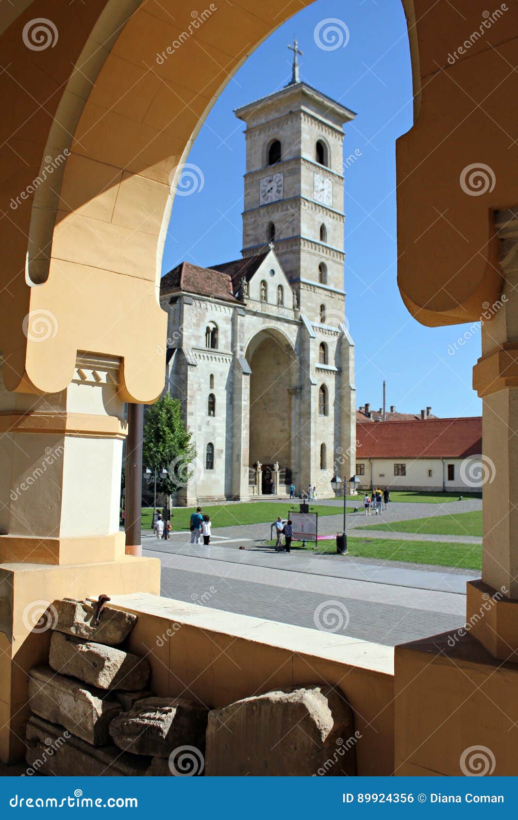 Catholic Cathedral - Alba Iulia Editorial Photo - Image of saint ...