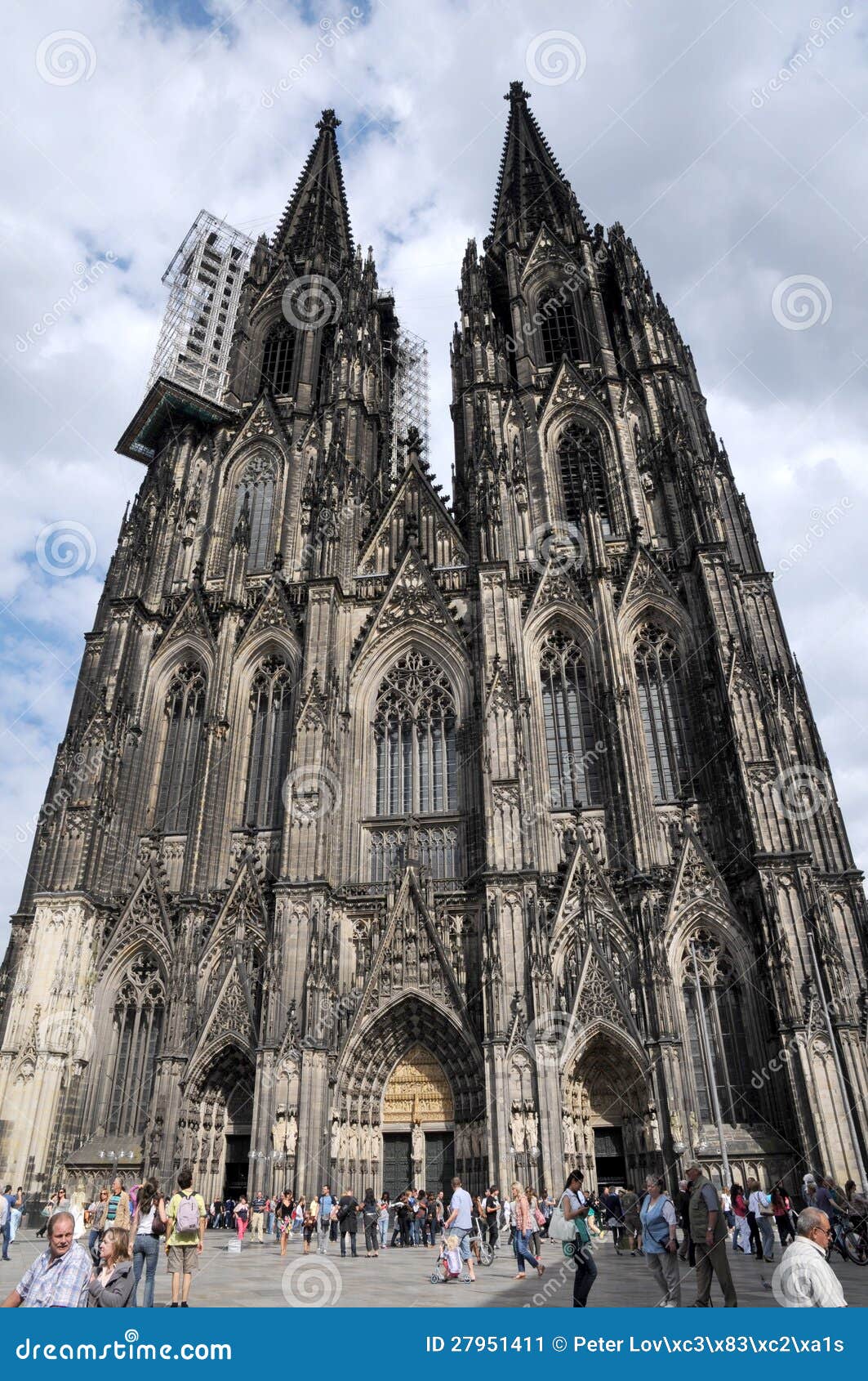 Catholic Cathedral of Cologne,Germany Editorial Photo - Image of ...