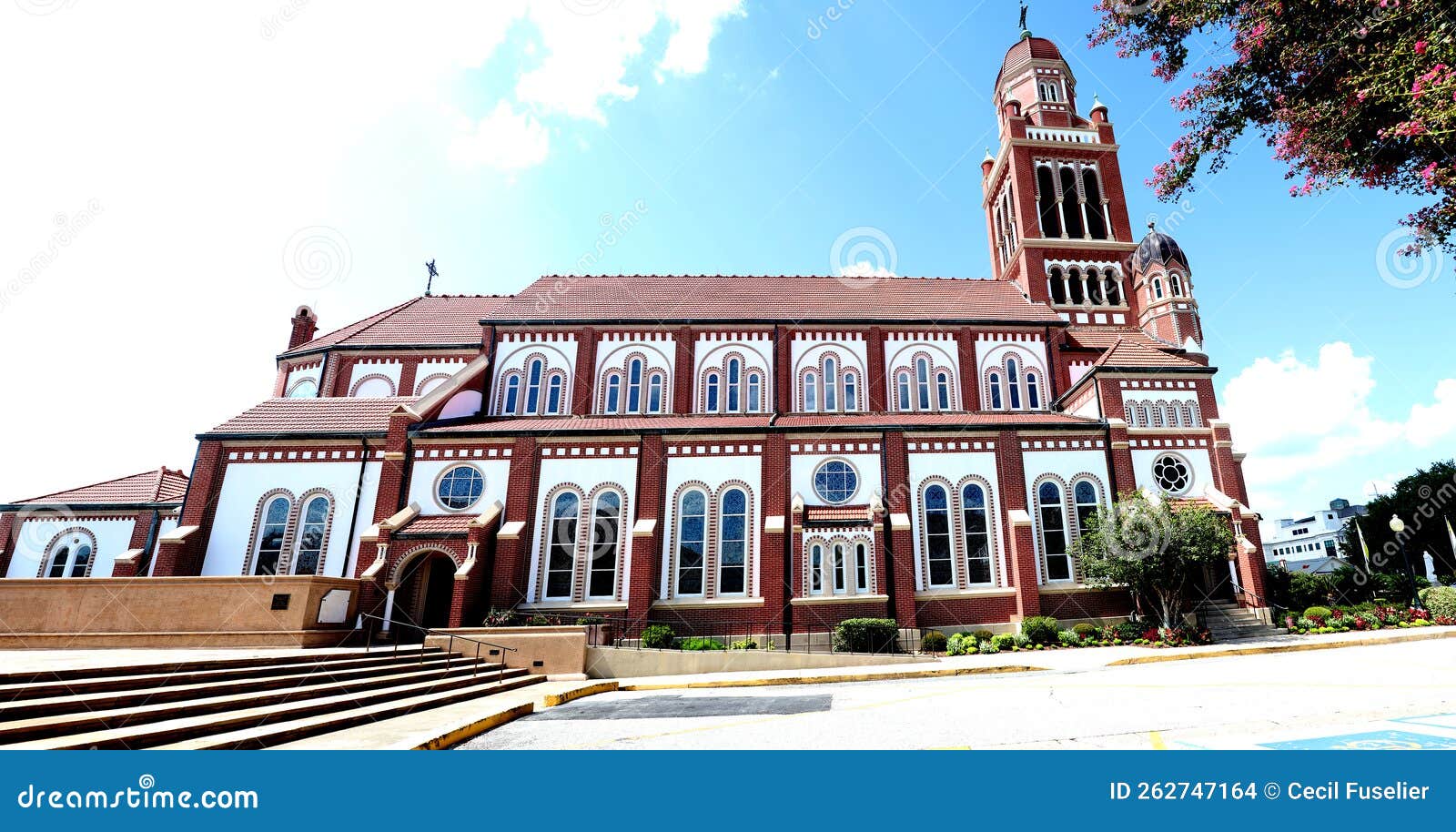 Catholic Cathedral Profile stock photo. Image of roman - 262747164