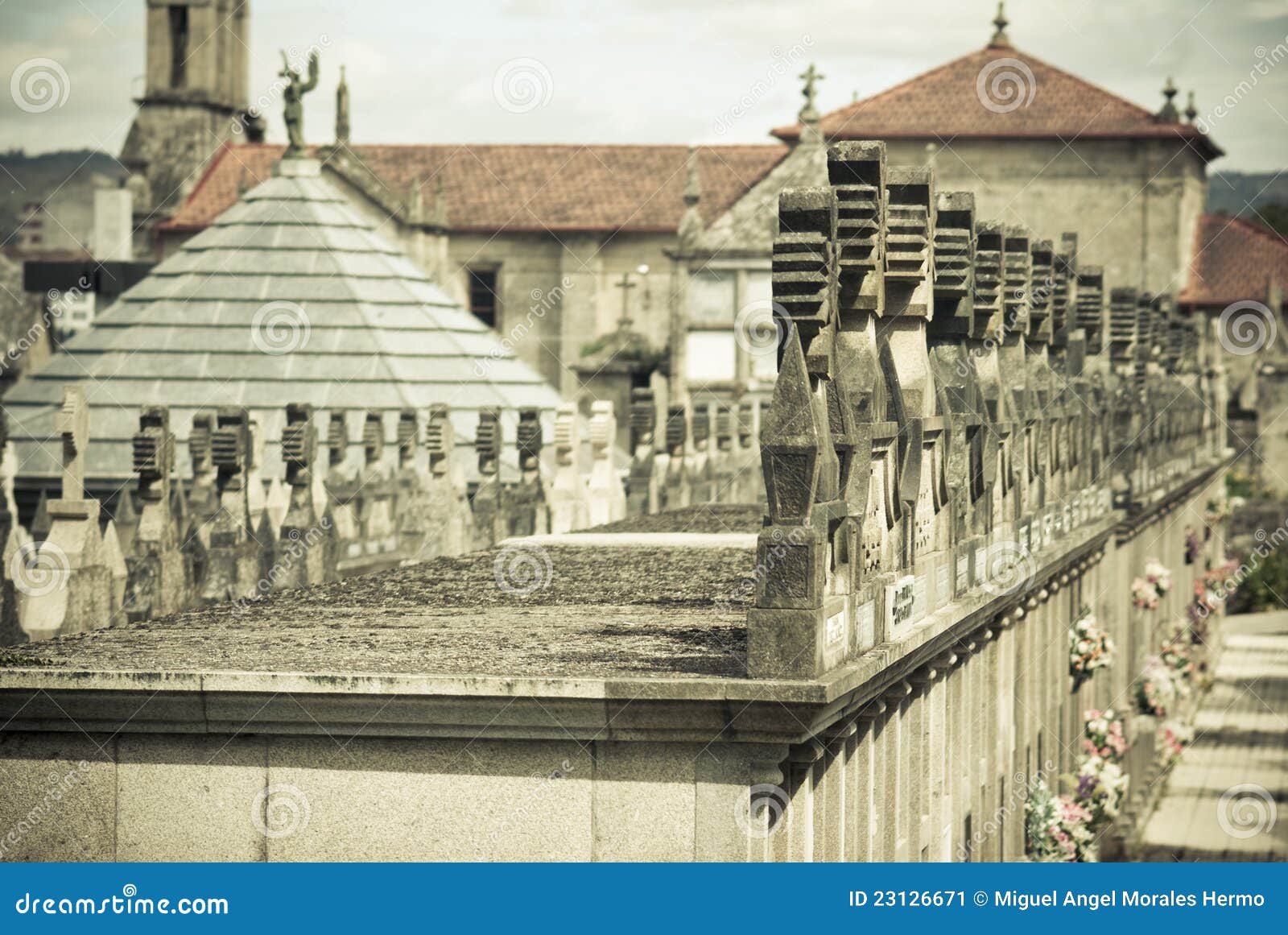 Catholic cemetery stock image. Image of catholic, cemetery - 23126671