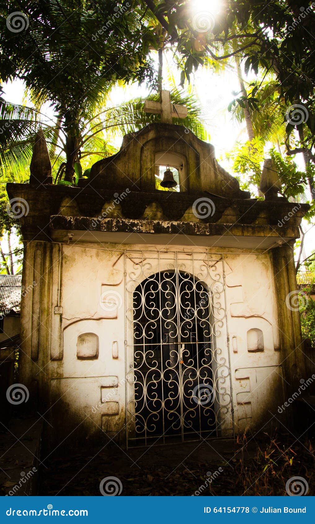 Catholic Chapel, Anjuna, Goa, India Editorial Stock Photo - Image of ...