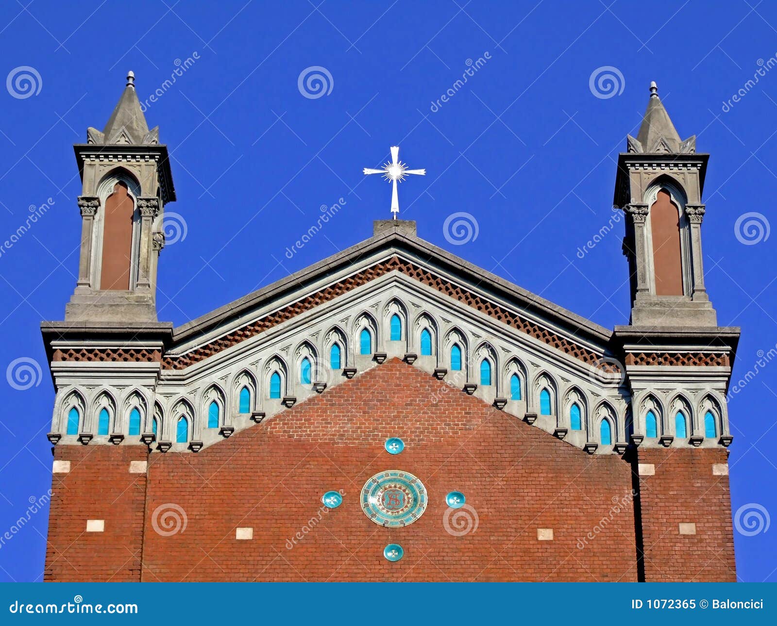Catholic church stock image. Image of lord, blue, tower - 1072365