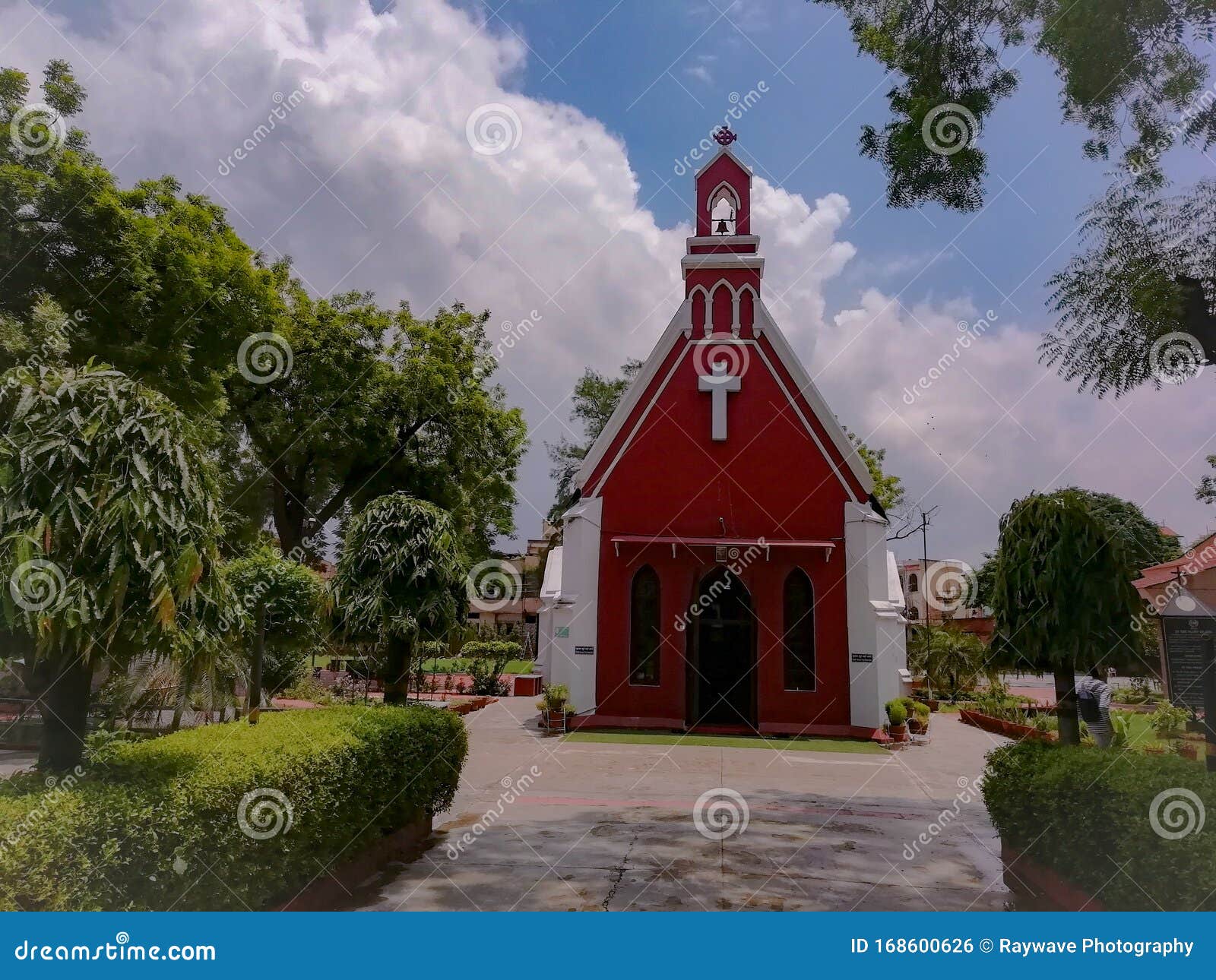 Catholic Church with Best Landscape Background Editorial Photo - Image ...