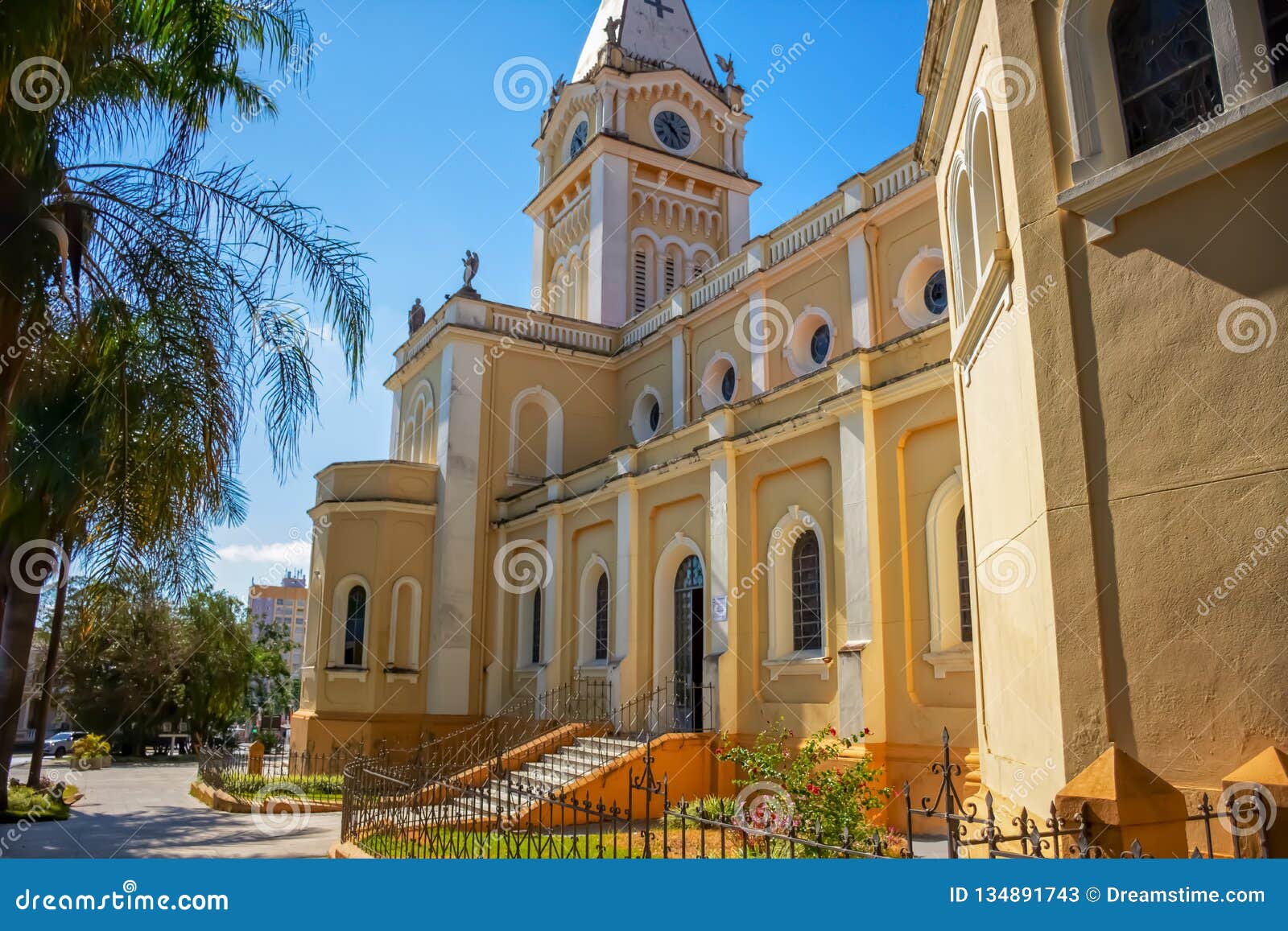 Catholic Church in Brazil stock image. Image of igreja - 134891743