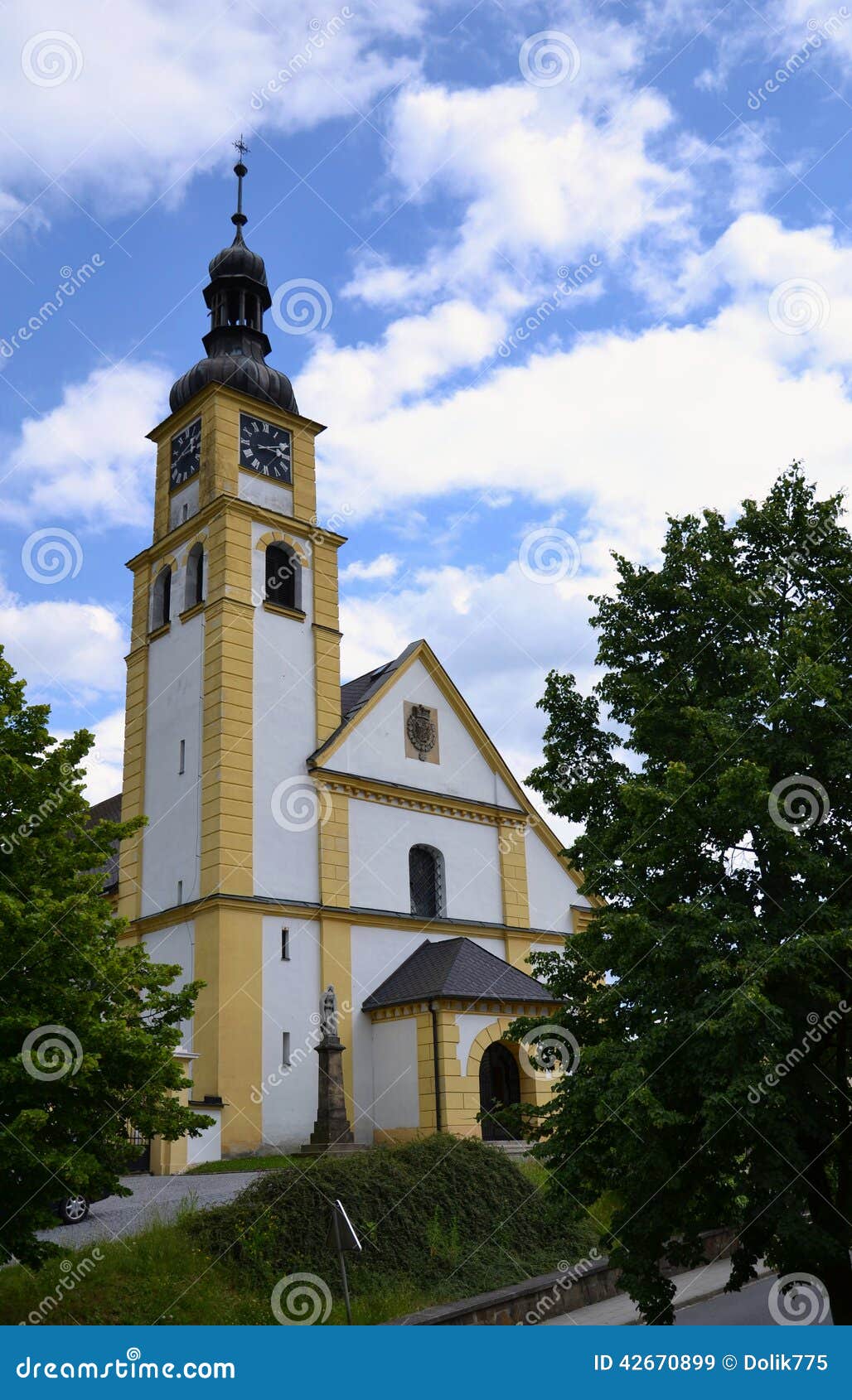 Catholic church stock image. Image of historical, spiritual - 42670899