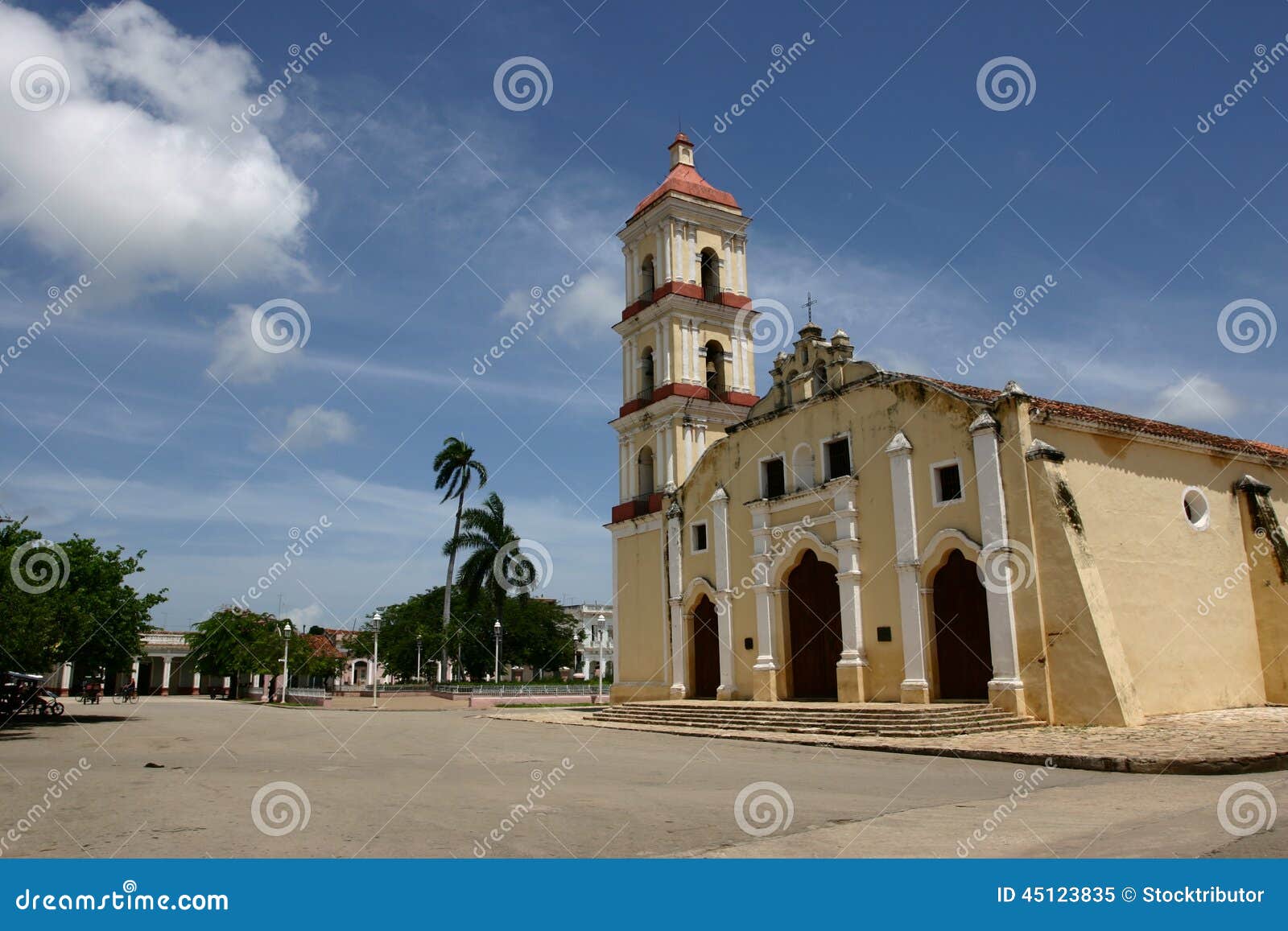Catholic church in Cuba stock image. Image of heritage - 45123835