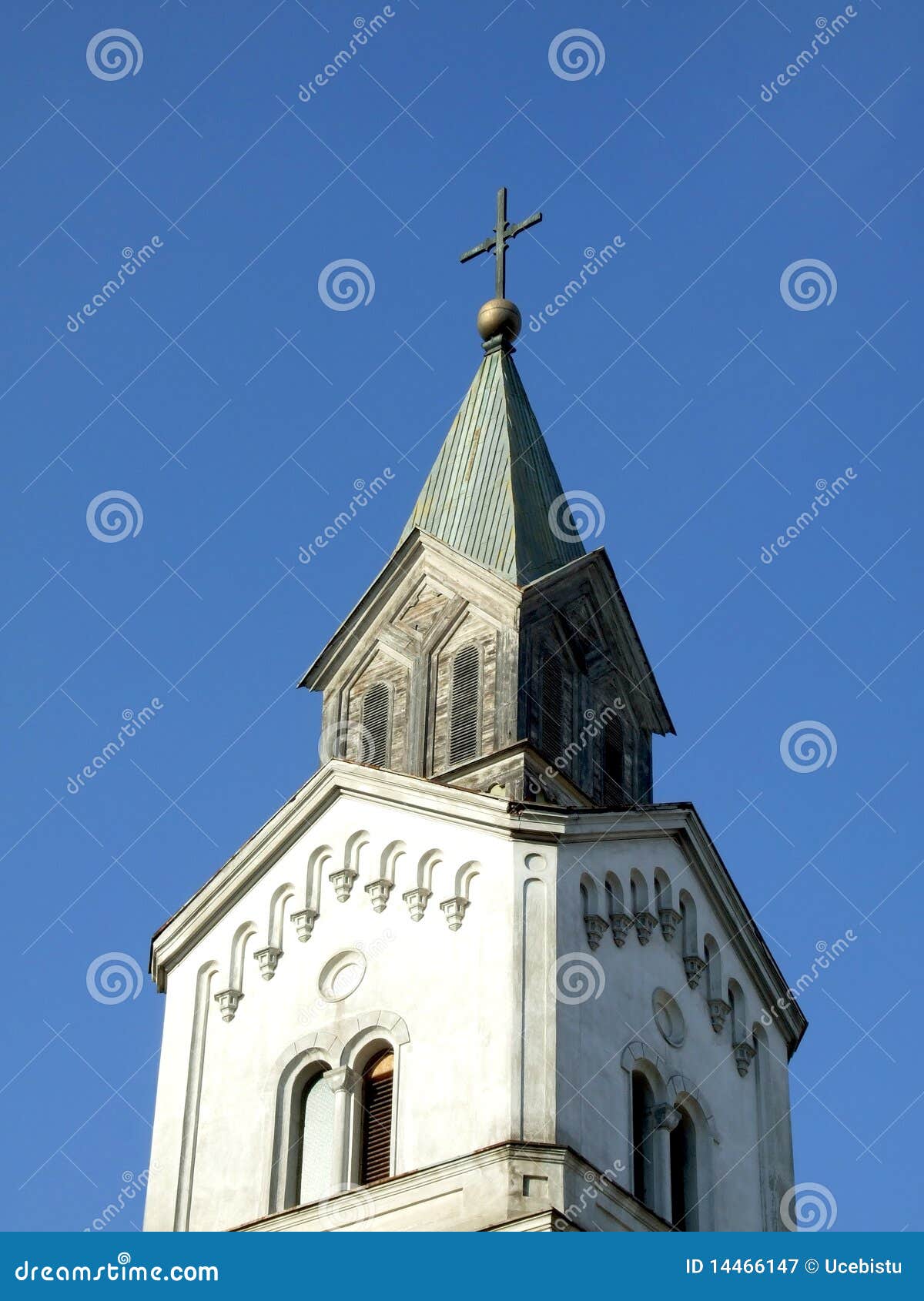 Catholic church dome stock image. Image of white, cross - 14466147