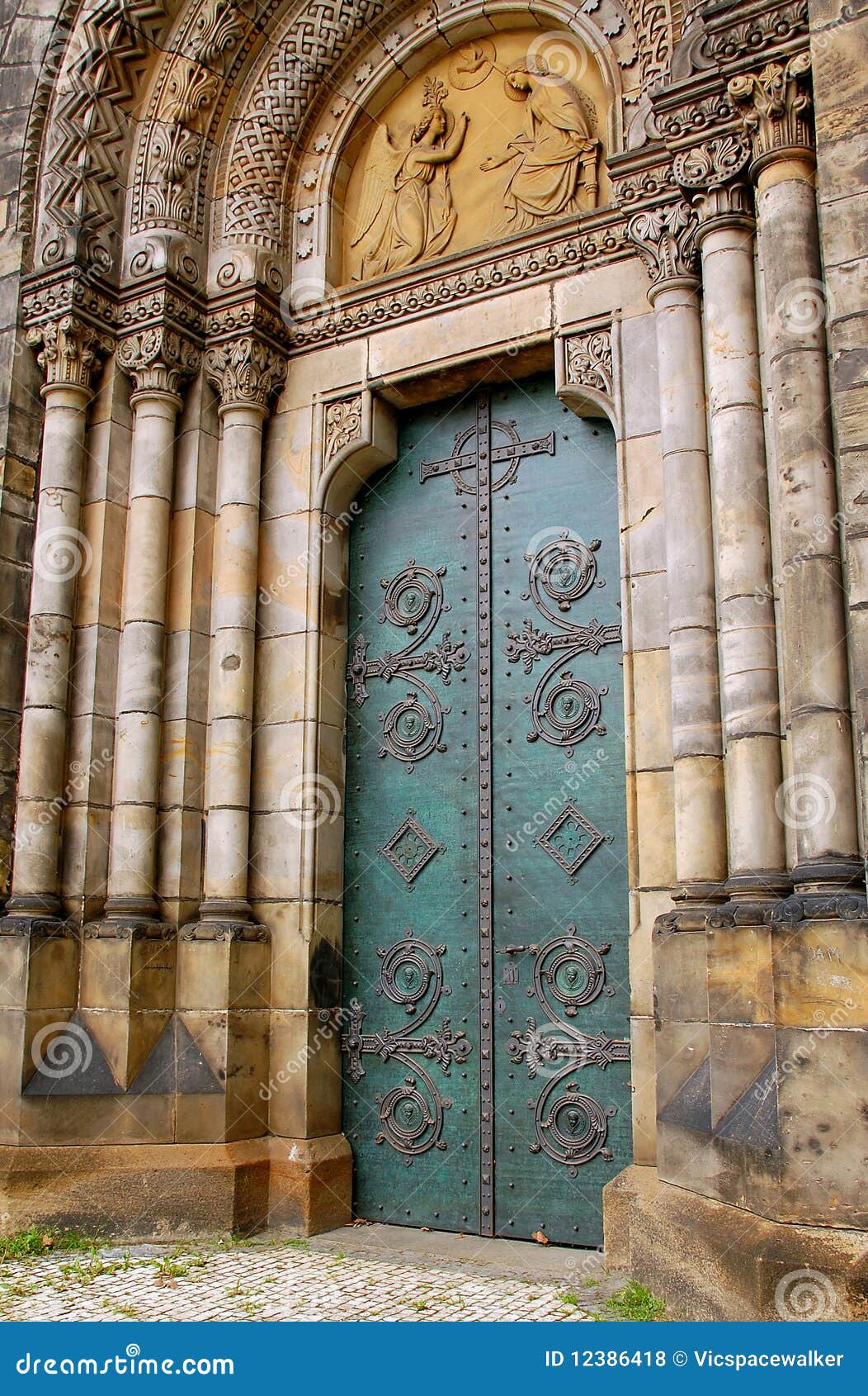 Catholic Church Door stock photo. Image of praha, medieval - 12386418