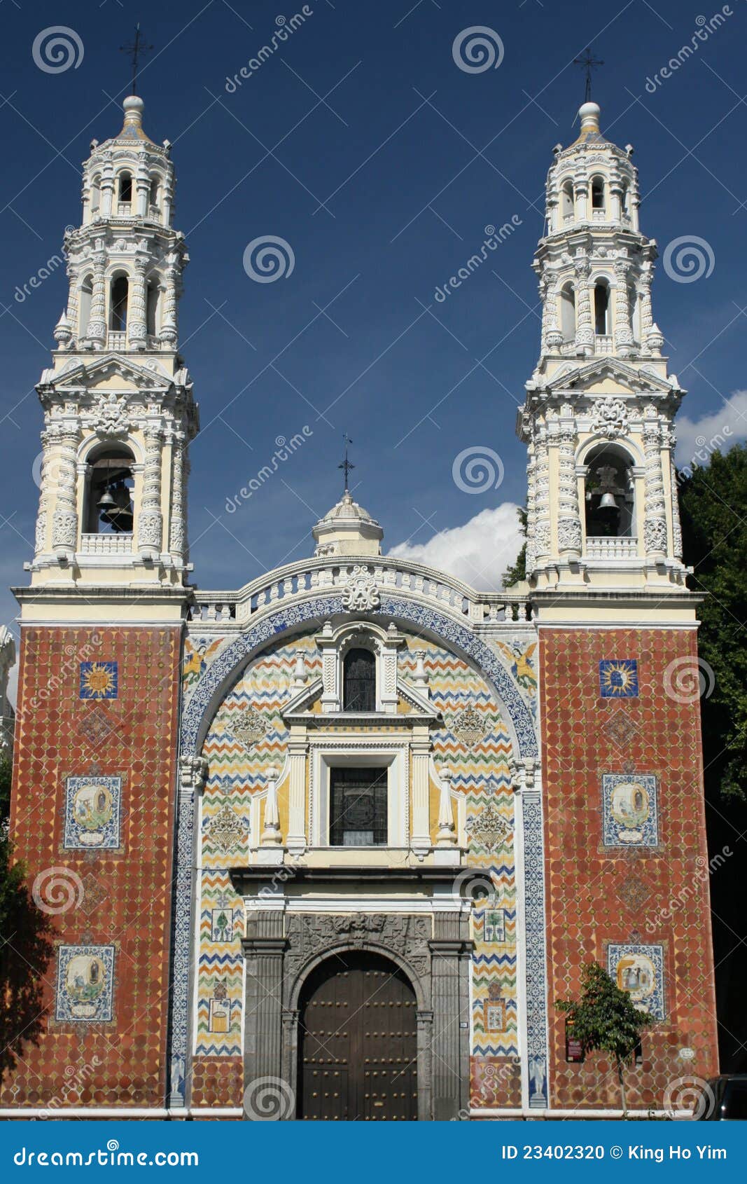 Catholic church in Mexico stock photo. Image of church - 23402320