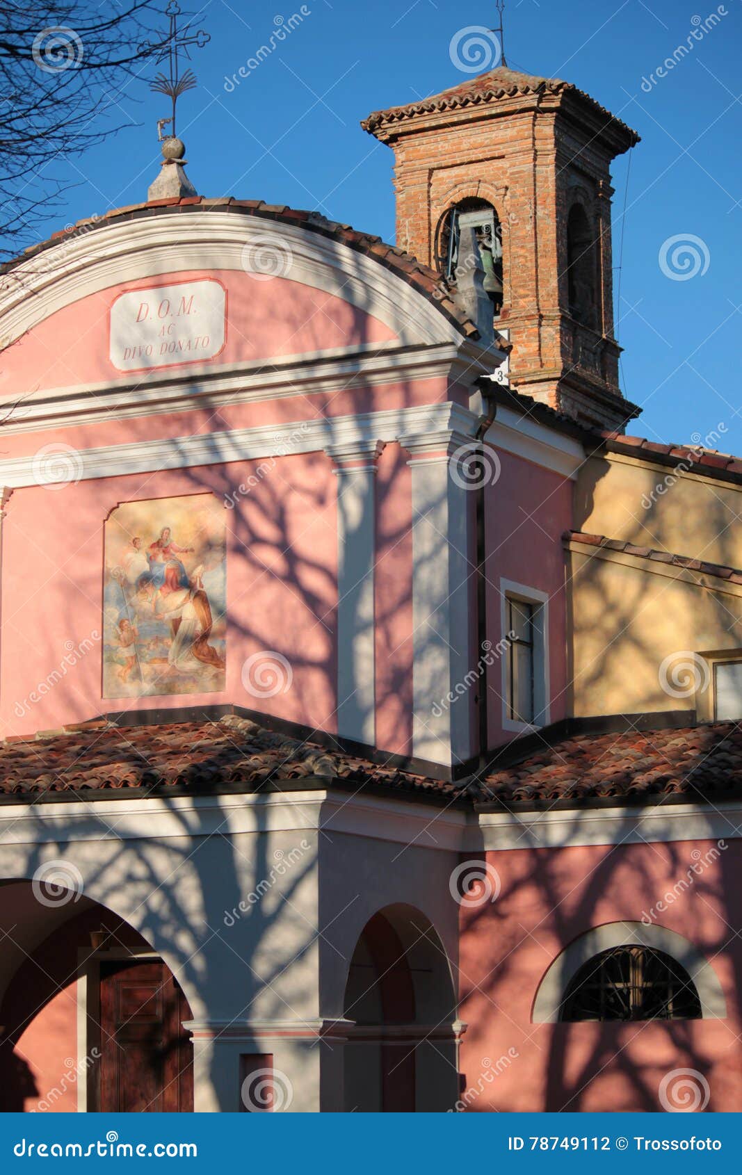 Catholic church stock photo. Image of bell, arch, outside - 78749112