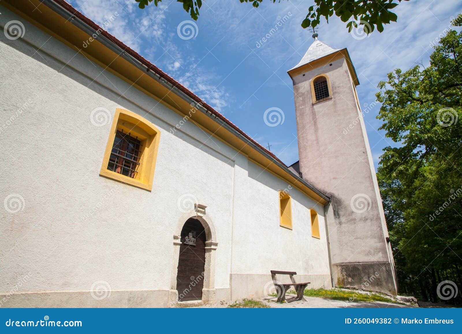 Catholic Church of St Juraj, Samobor, Croatia Stock Photo - Image of ...