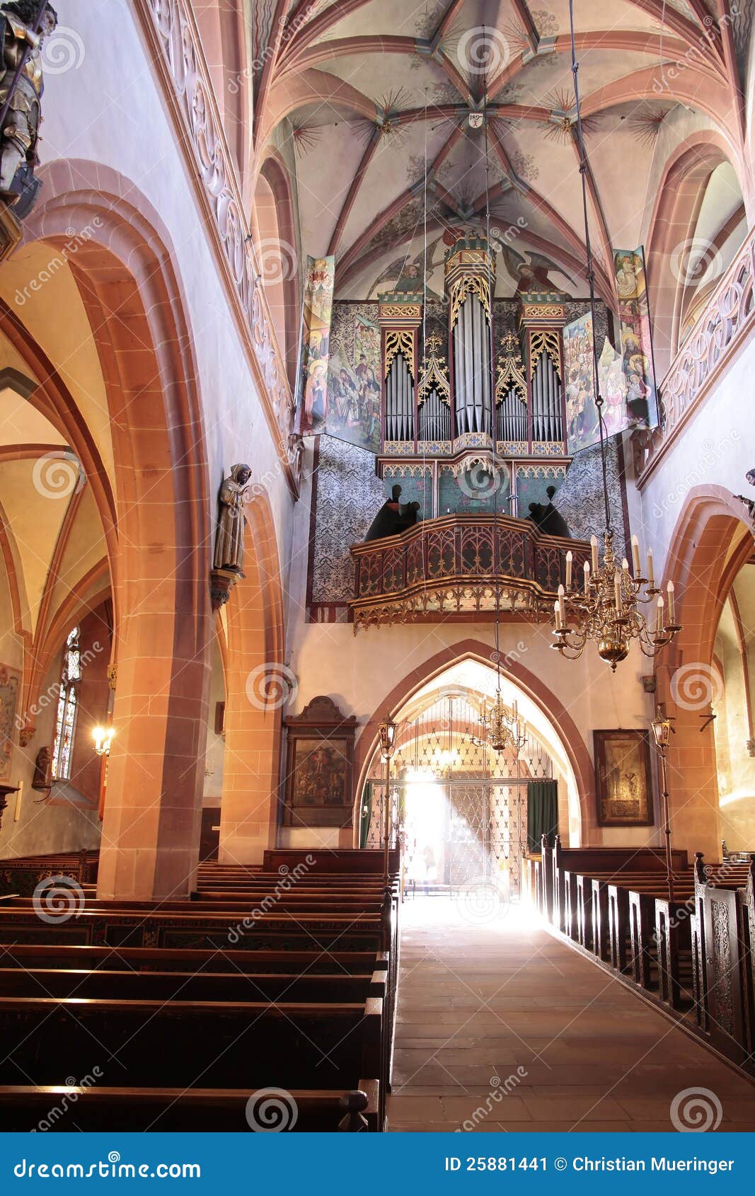 The Village Of Kiedrich In One Of Germany`s Most Famous Wine Regions ...