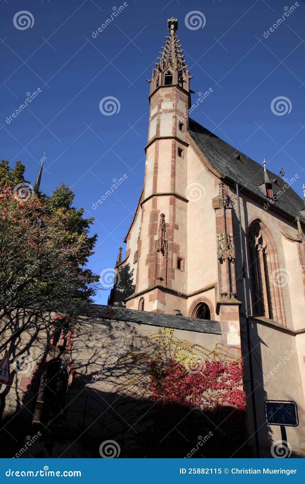 The Village Of Kiedrich In One Of Germany`s Most Famous Wine Regions ...