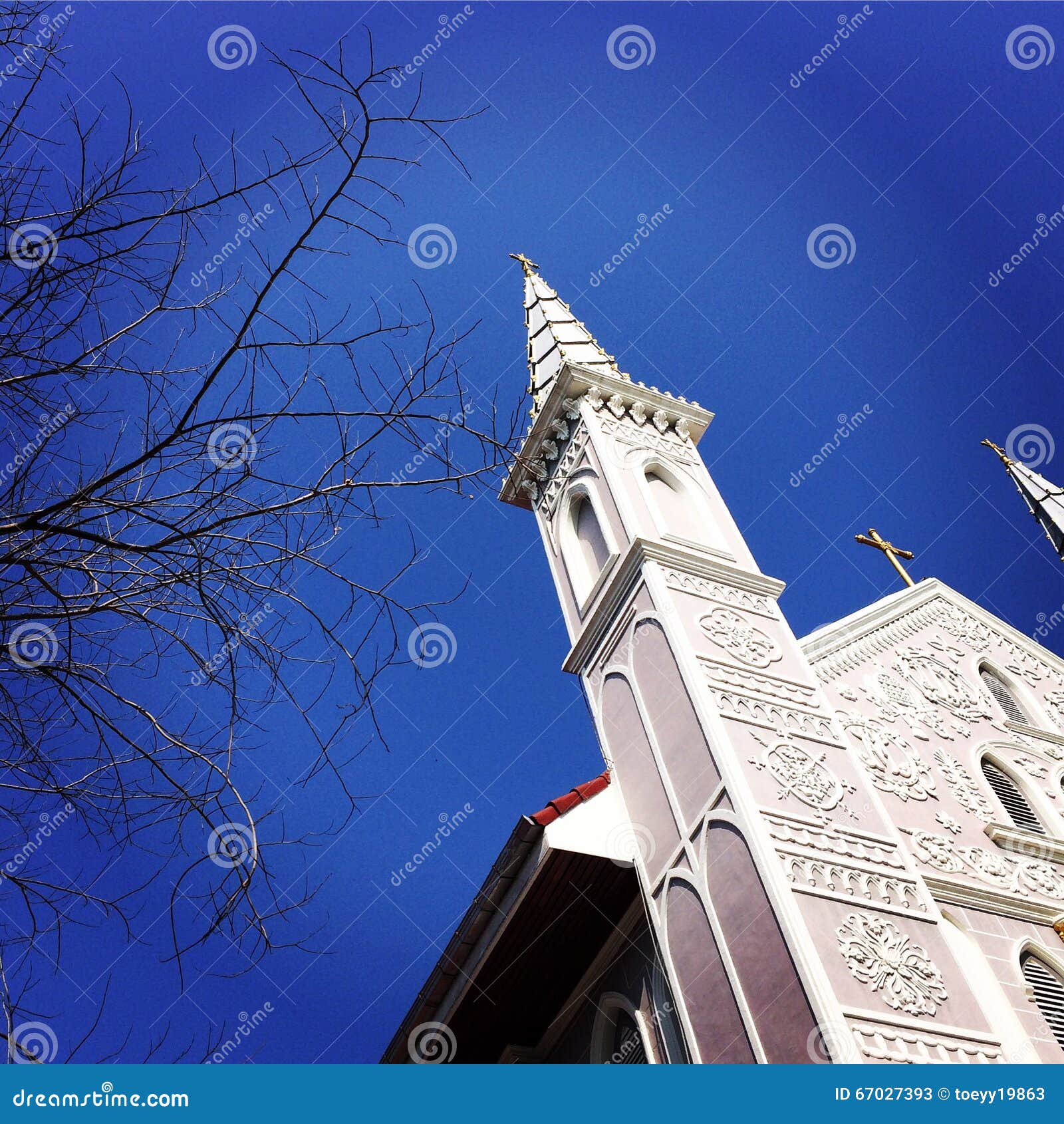 Catholic church stock image. Image of clue, sunny, gold - 67027393