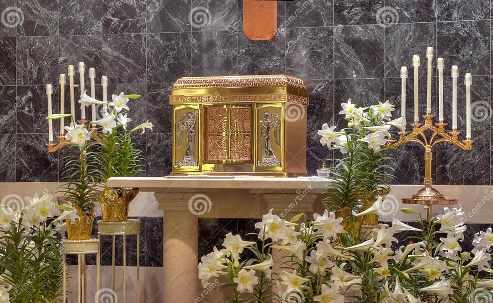 Catholic Church Tabernacle stock photo. Image of religion - 24544500