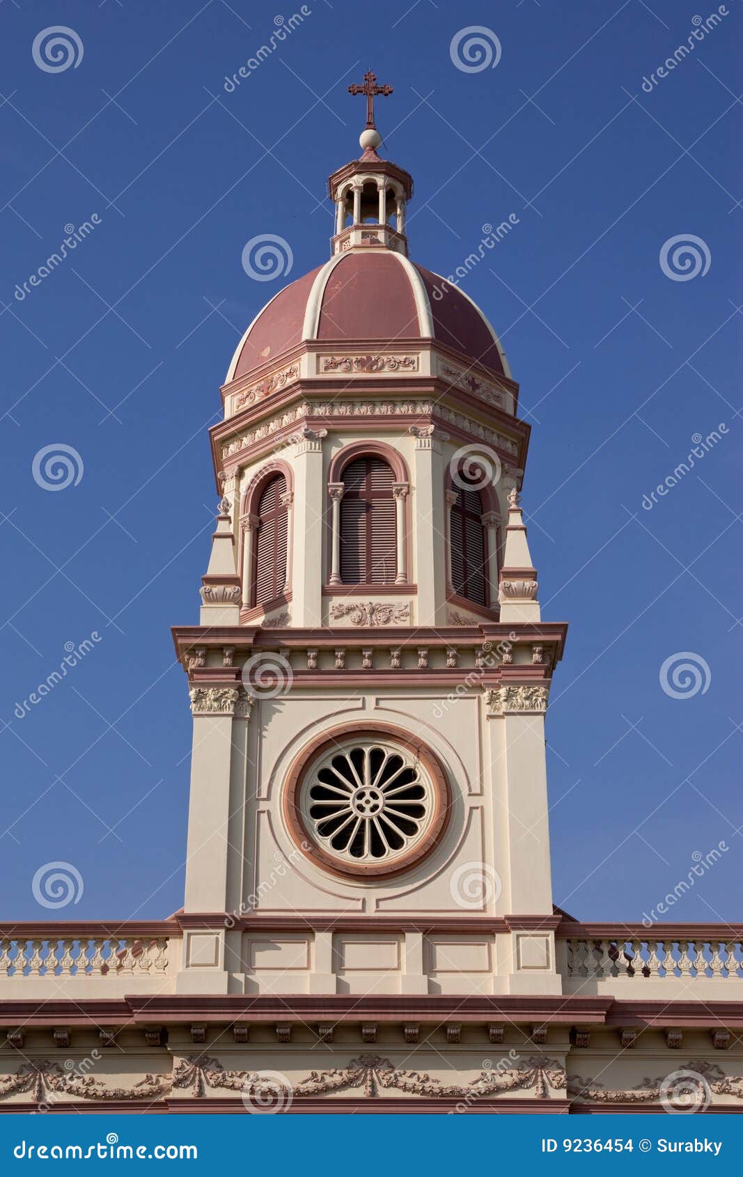 Catholic church top stock photo. Image of asian, entrance - 9236454