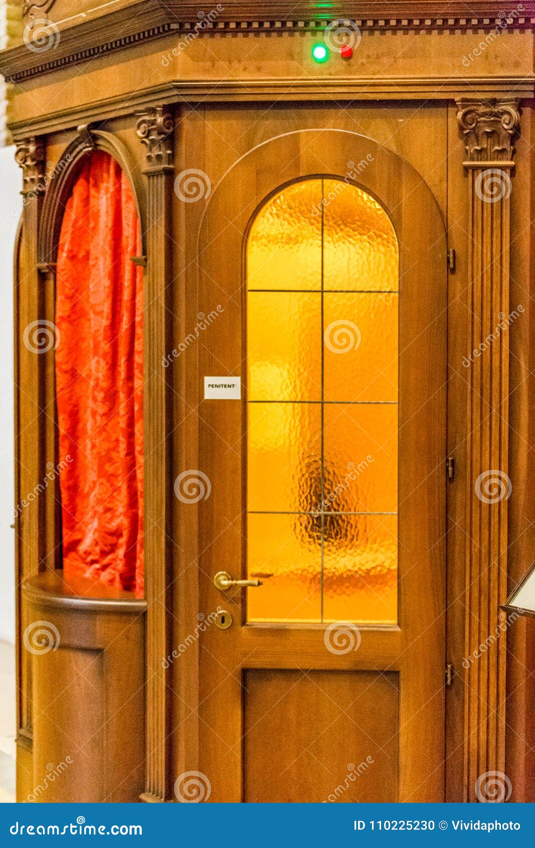 Catholic Confessional stock photo. Image of celebration - 110225230