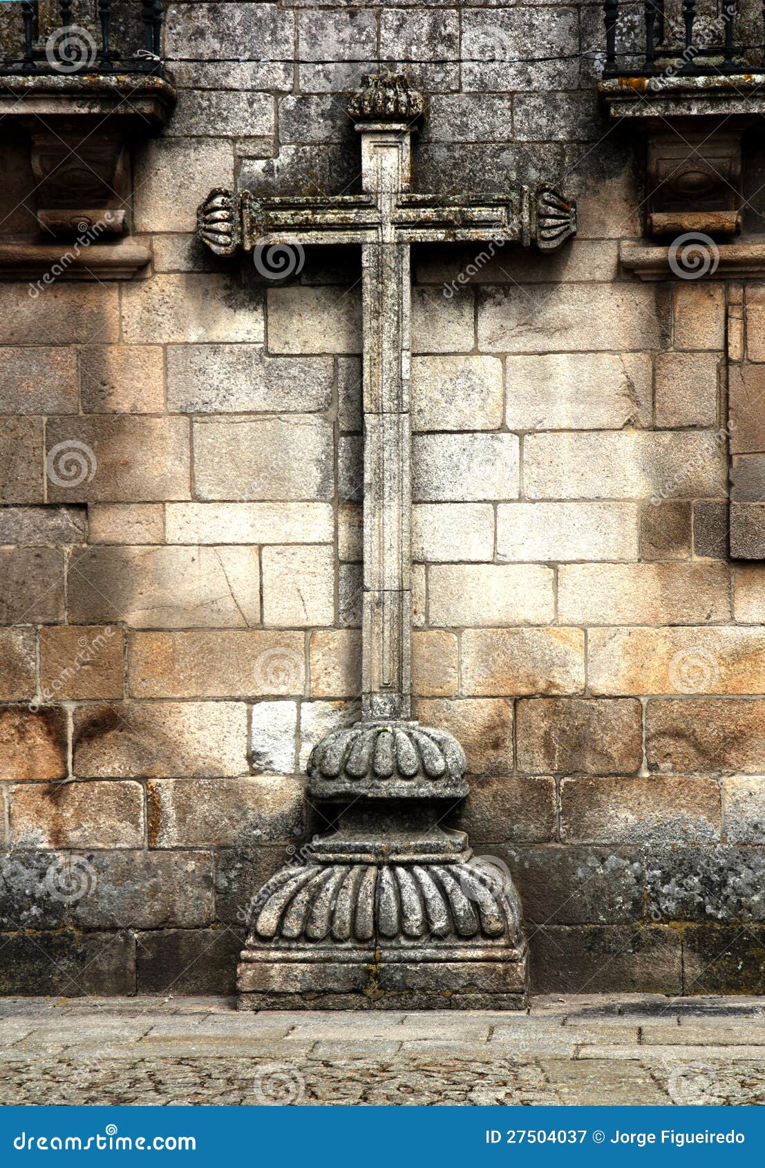 Catholic cross stock image. Image of christ, building - 27504037