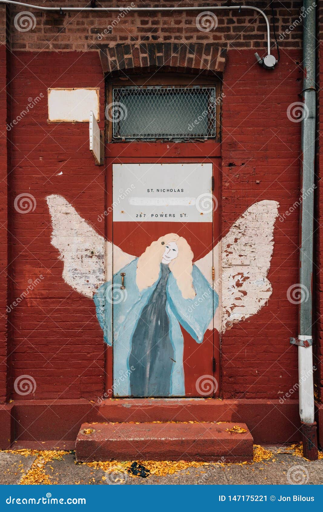 Catholic Mural in Brooklyn, New York City Editorial Photo - Image of ...