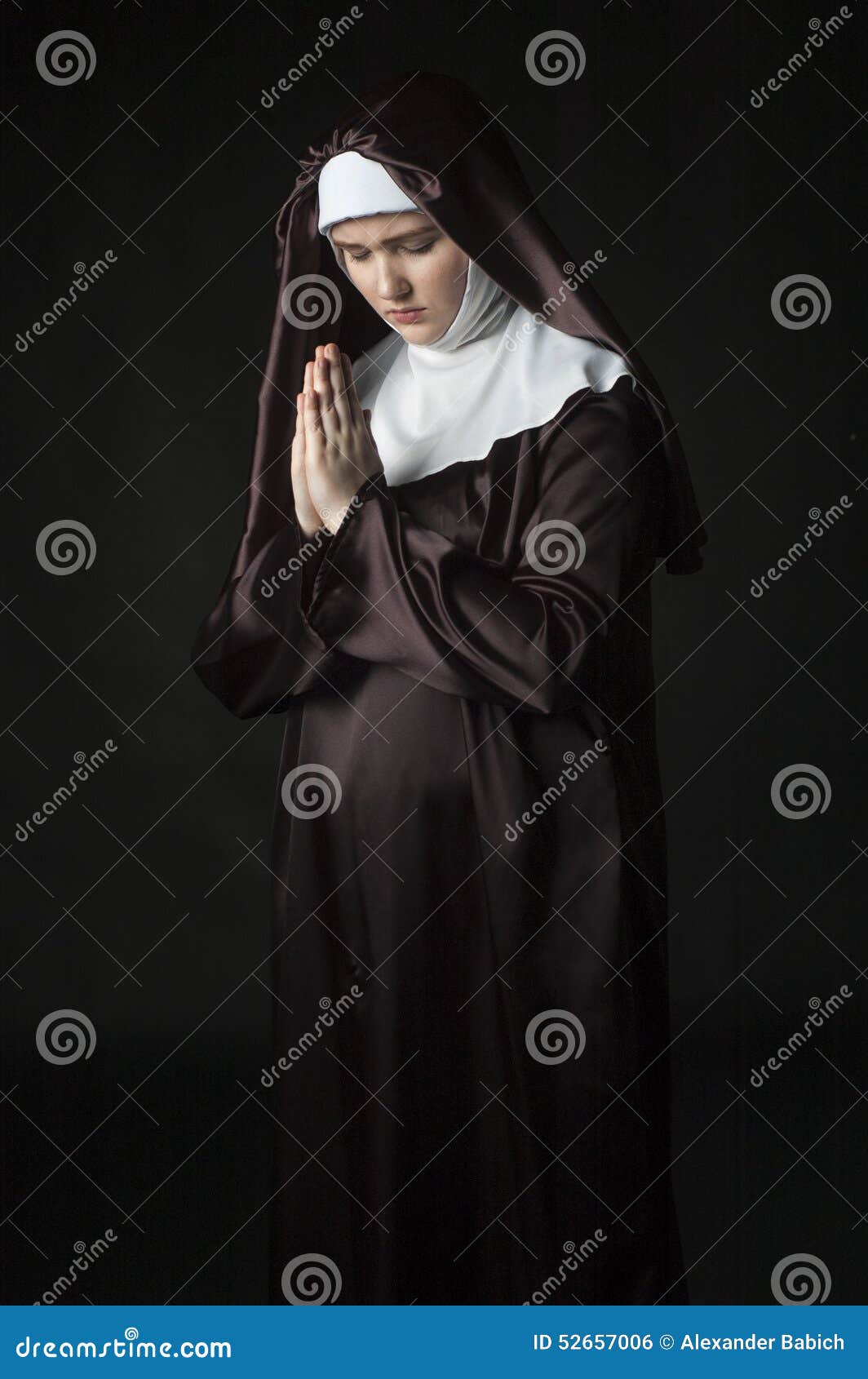 Catholic nun stock photo. Image of caucasian, beauty - 52657006